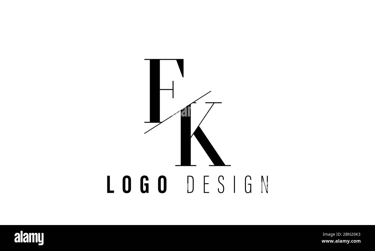 Initial based clean and minimal Logo. EK KE E K letter creative fonts ...