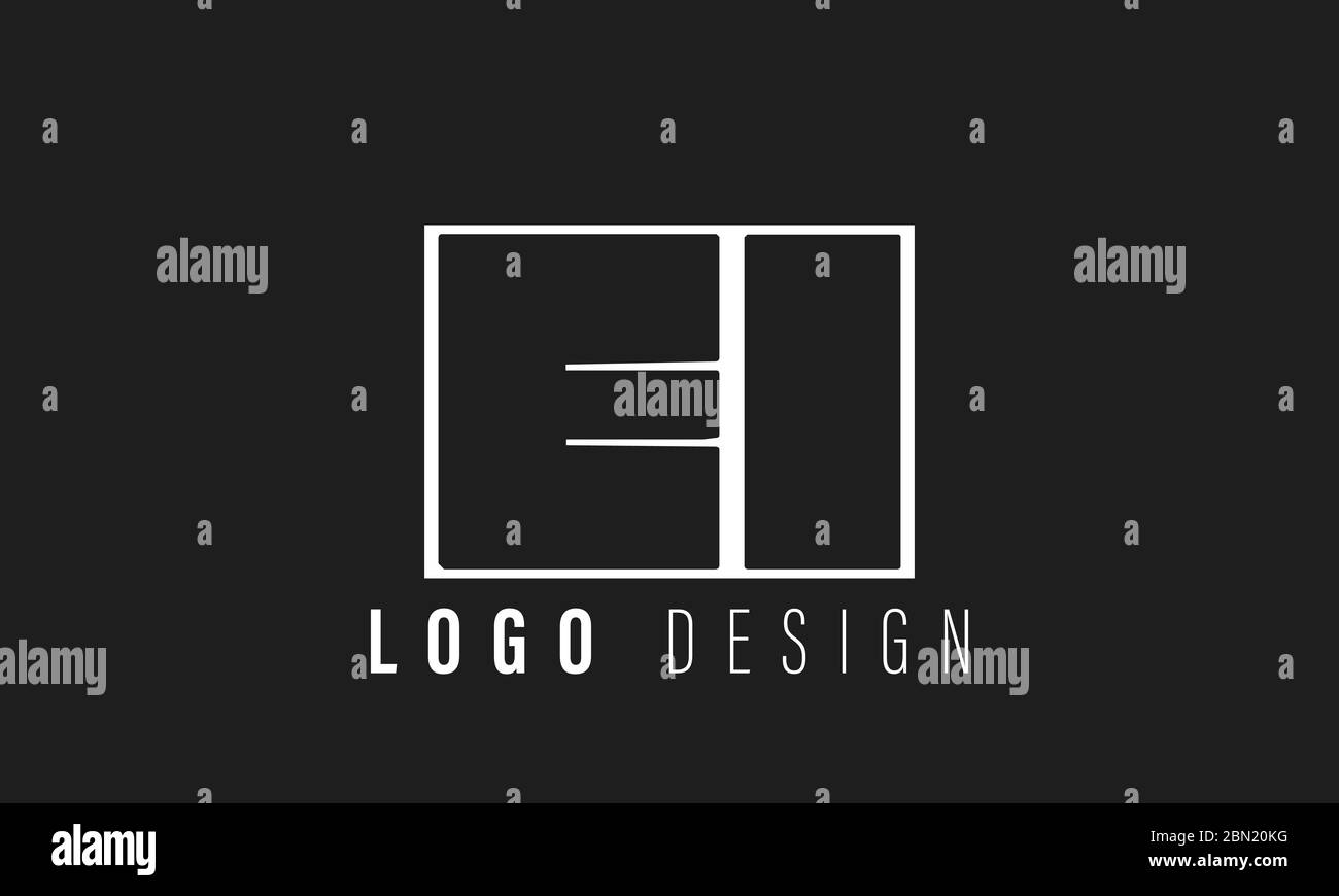 EI Company initial logo design Stock Vector Image & Art - Alamy
