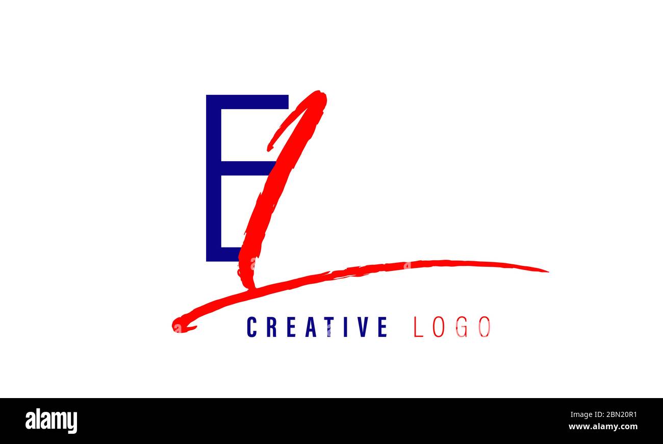 EL Company initial logo design Stock Vector Image & Art - Alamy
