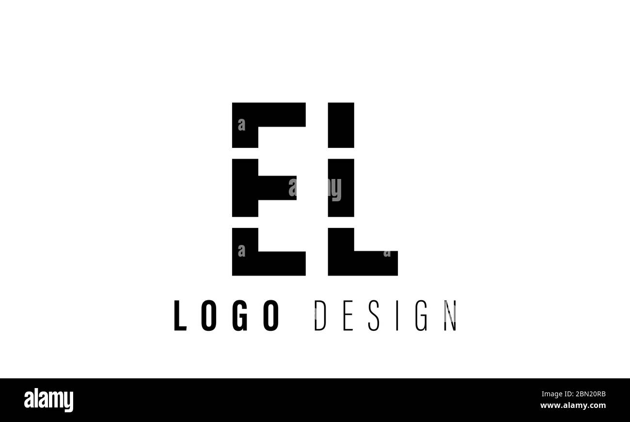 EL Company initial logo design Stock Vector Image & Art - Alamy