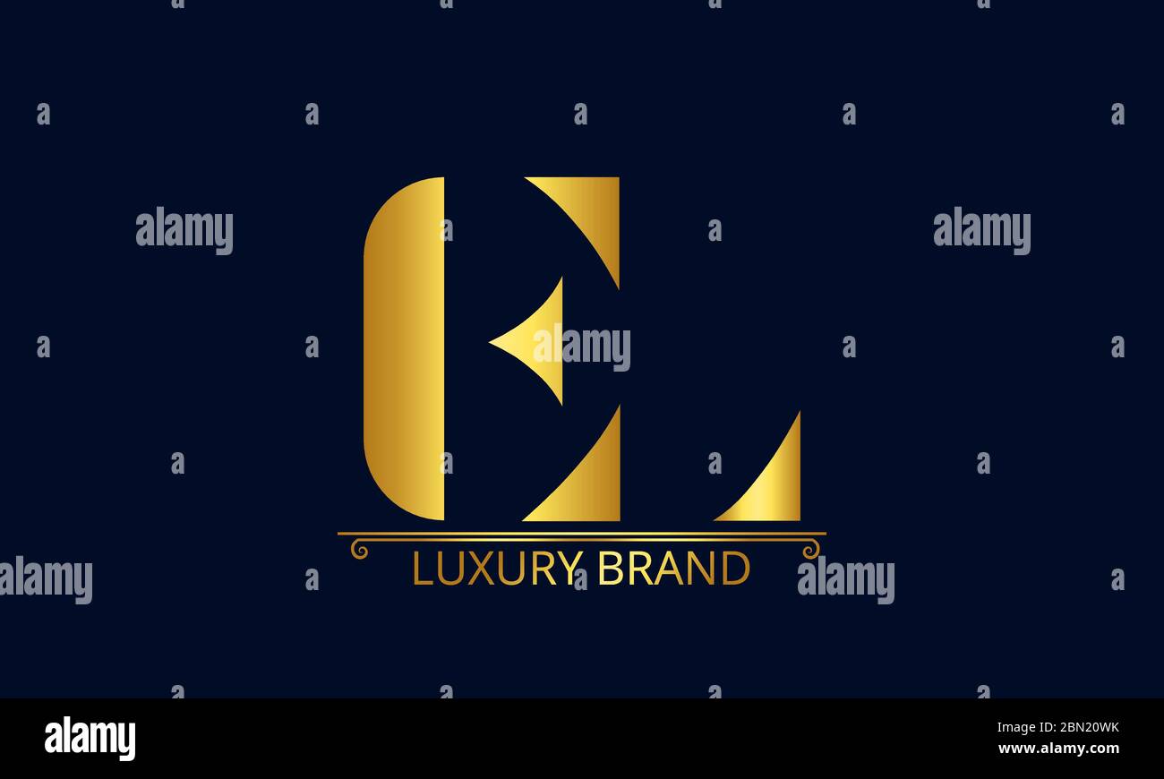 EL Company initial logo design Stock Vector Image & Art - Alamy