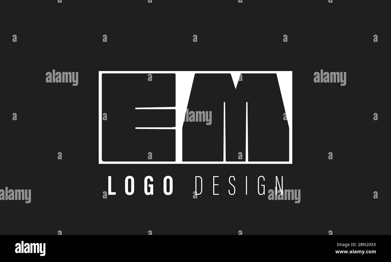 Em design Black and White Stock Photos & Images - Alamy
