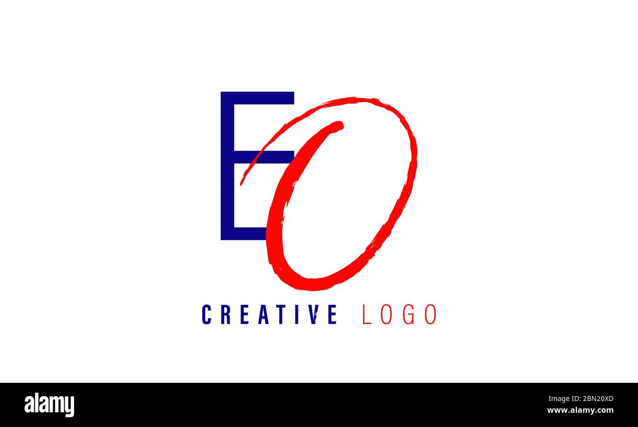 Eo modern logo hi-res stock photography and images - Alamy