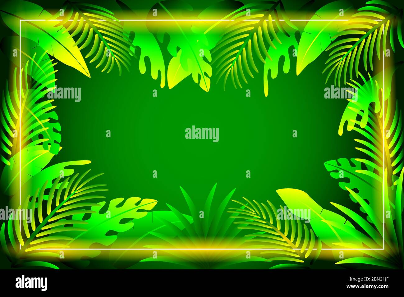 Neon botanical Stock Vector Images - Alamy
