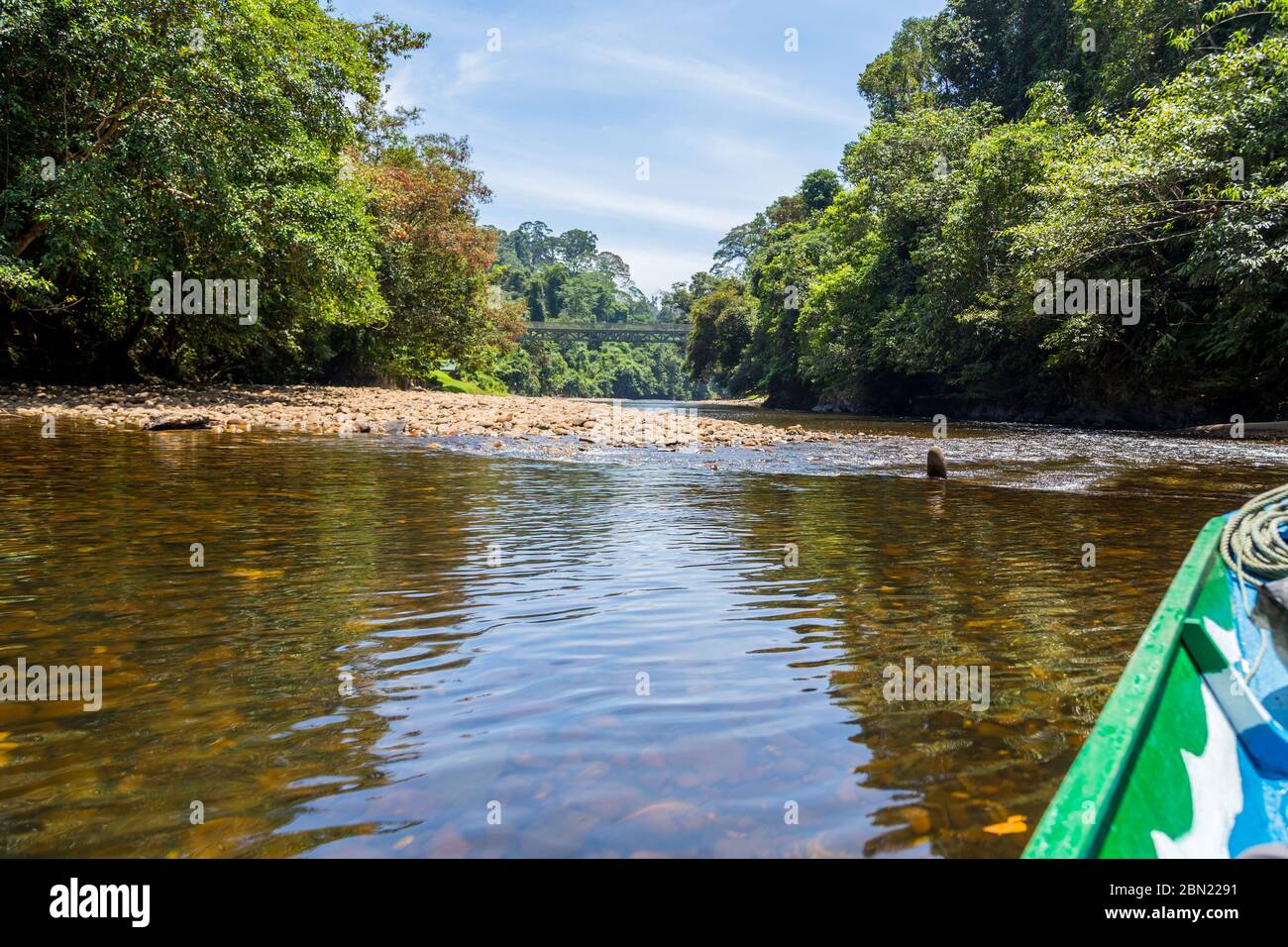 Temburong River, Virgin Rainforest, Ulu Temburong National Park, Brunei ...