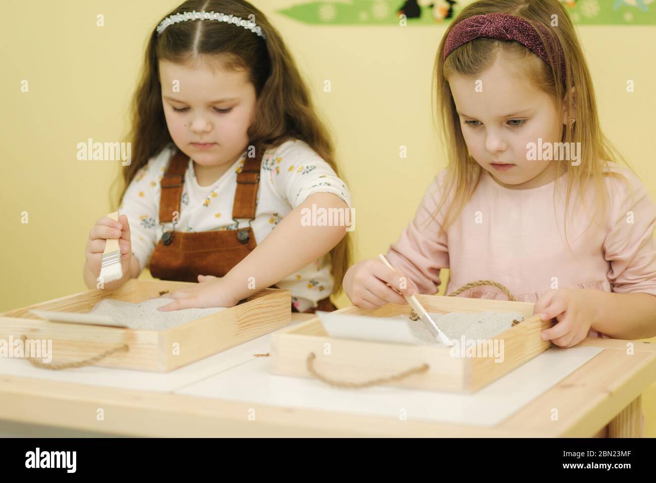 Children Drawing In The Sand High Resolution Stock Photography and ...