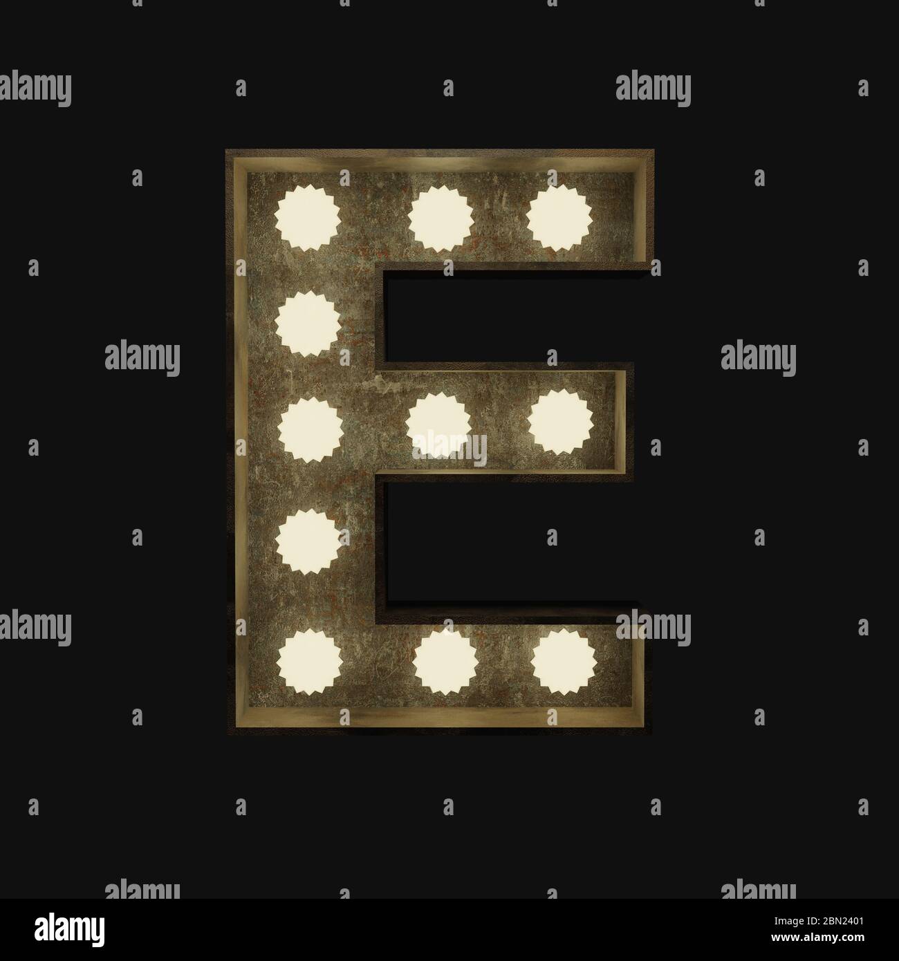 Illuminated letter e hi-res stock photography and images - Alamy