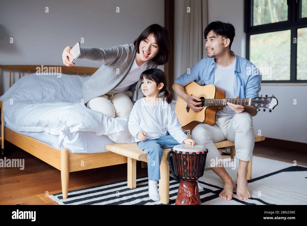 Family musical instrument hi-res stock photography and images - Alamy