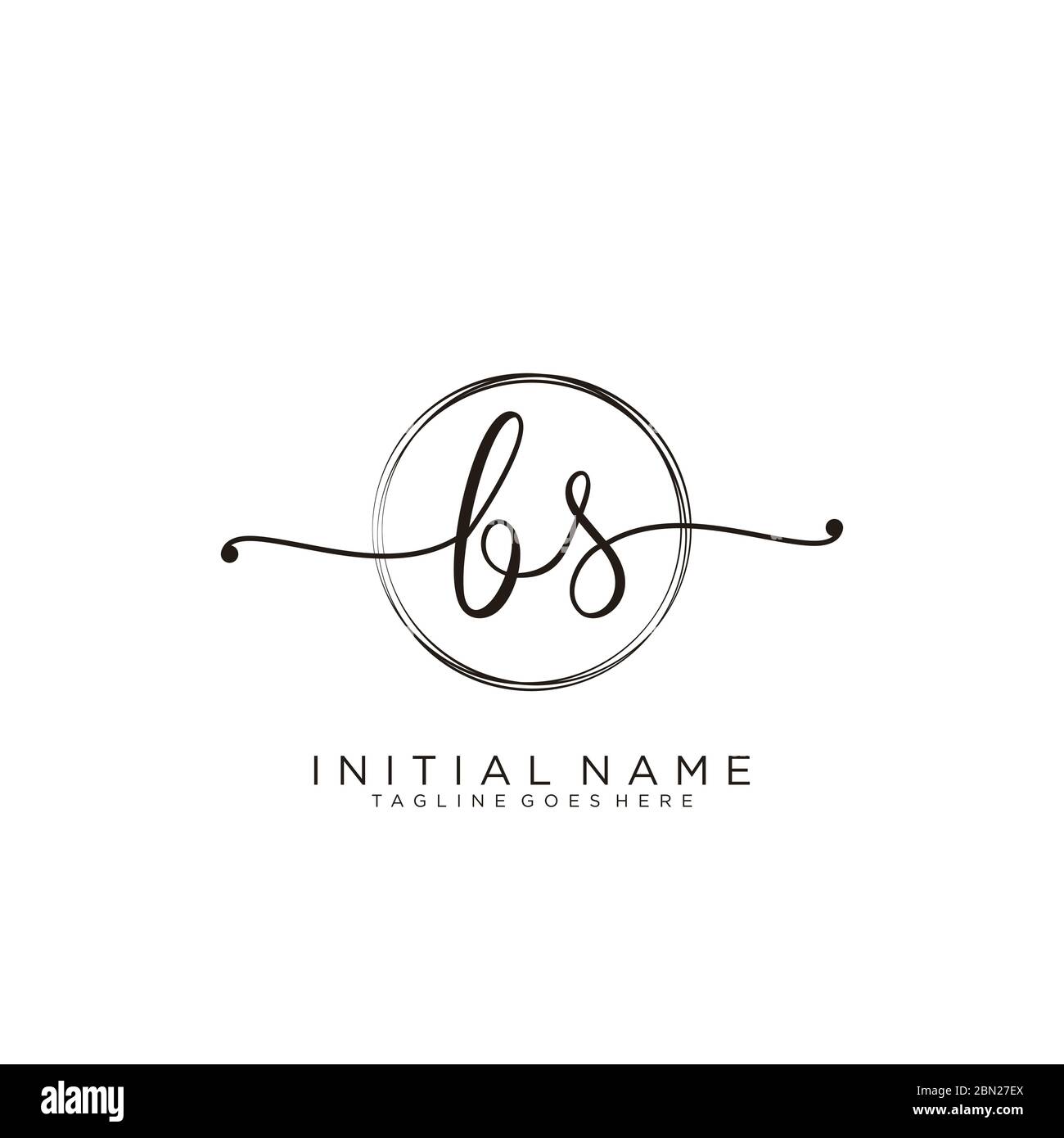 Bs signature Stock Vector Images - Alamy