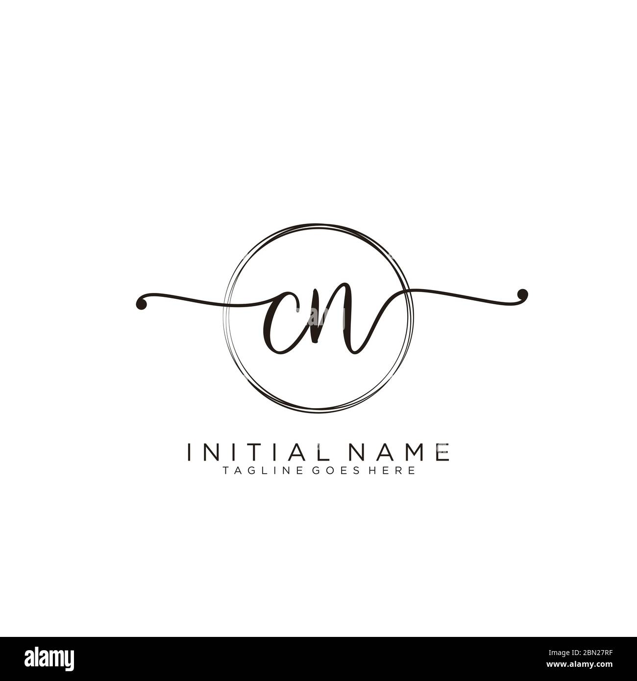 Cn logo vector vectors hi-res stock photography and images - Alamy