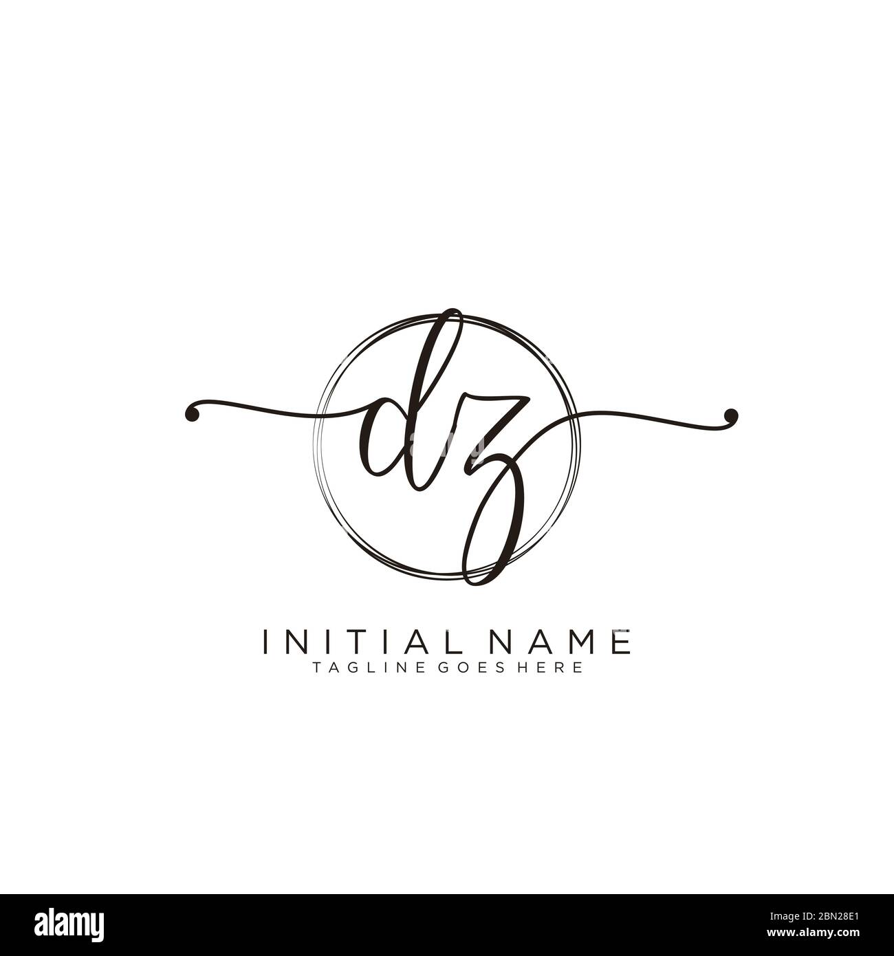 Dz logo vector vectors hi-res stock photography and images - Alamy