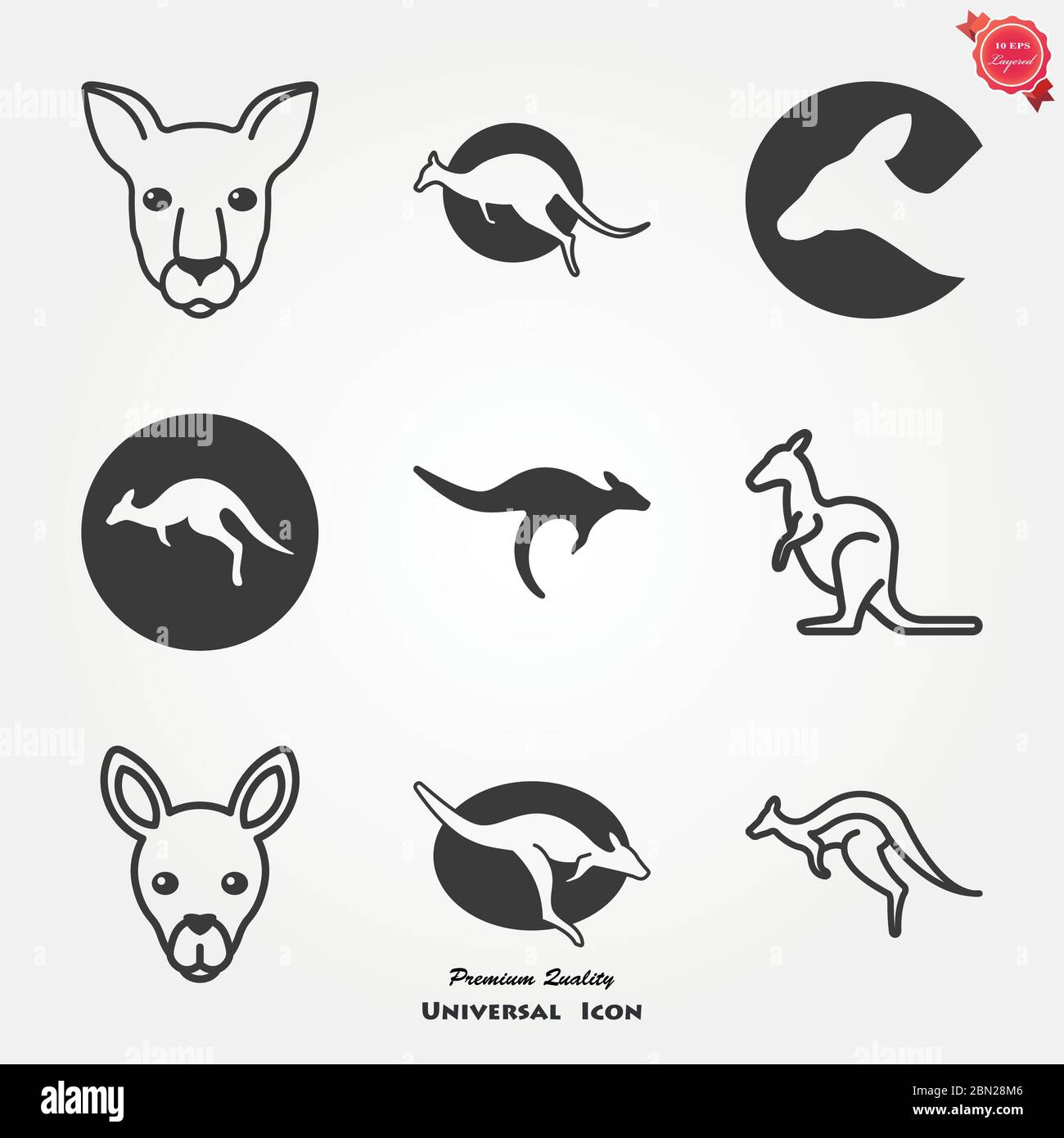 Australian protected animal Stock Vector Images - Alamy