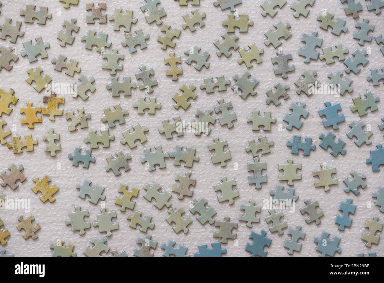 Stacked puzzle pieces hi-res stock photography and images - Alamy