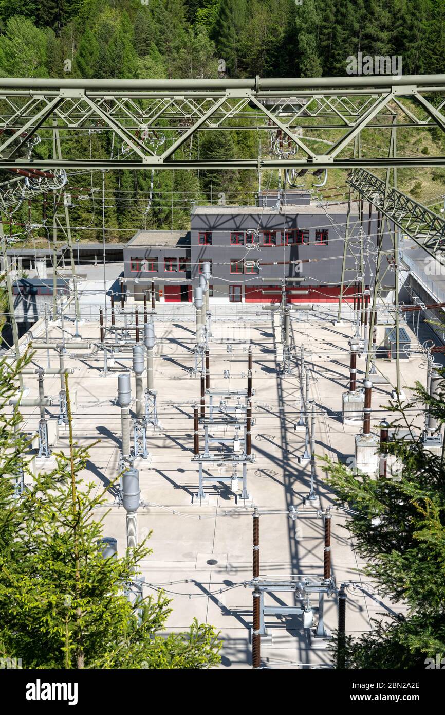 Hydroelectric power station switzerland hi-res stock photography and ...