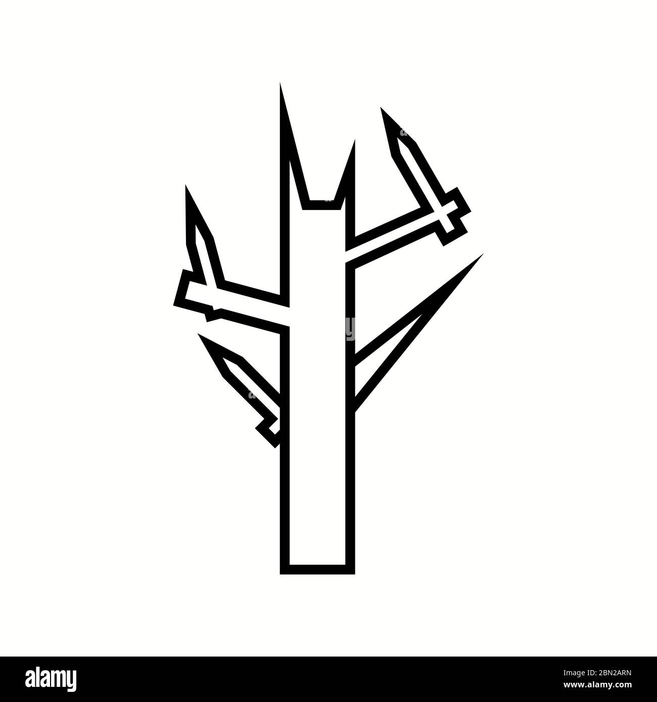 Without leaves vector vectors Cut Out Stock Images & Pictures - Alamy