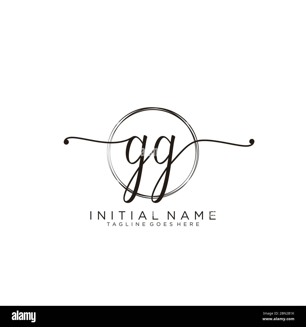 Gg logo vector vectors Stock Vector Images - Alamy