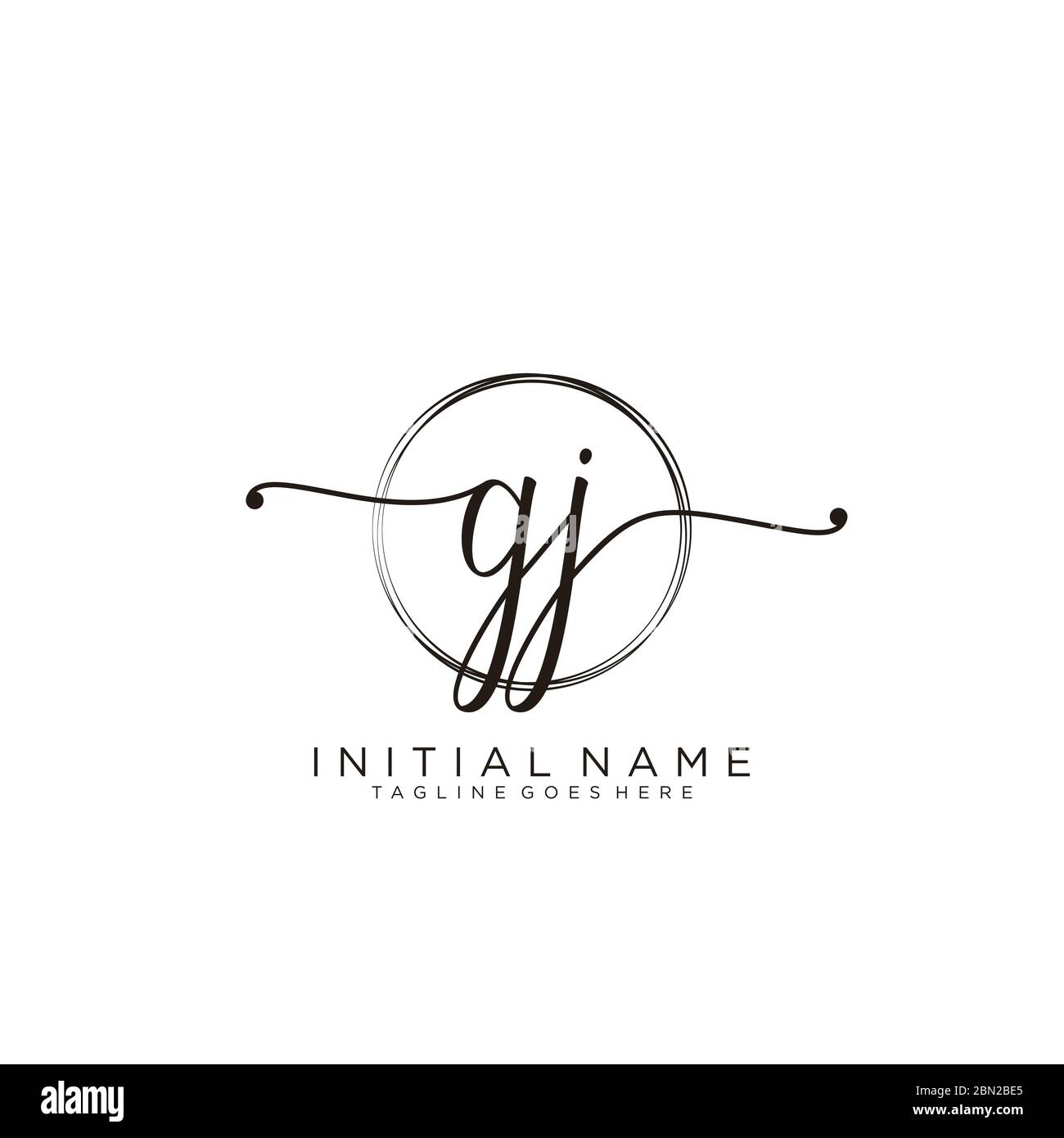 Gj logo vector vectors hi-res stock photography and images - Alamy