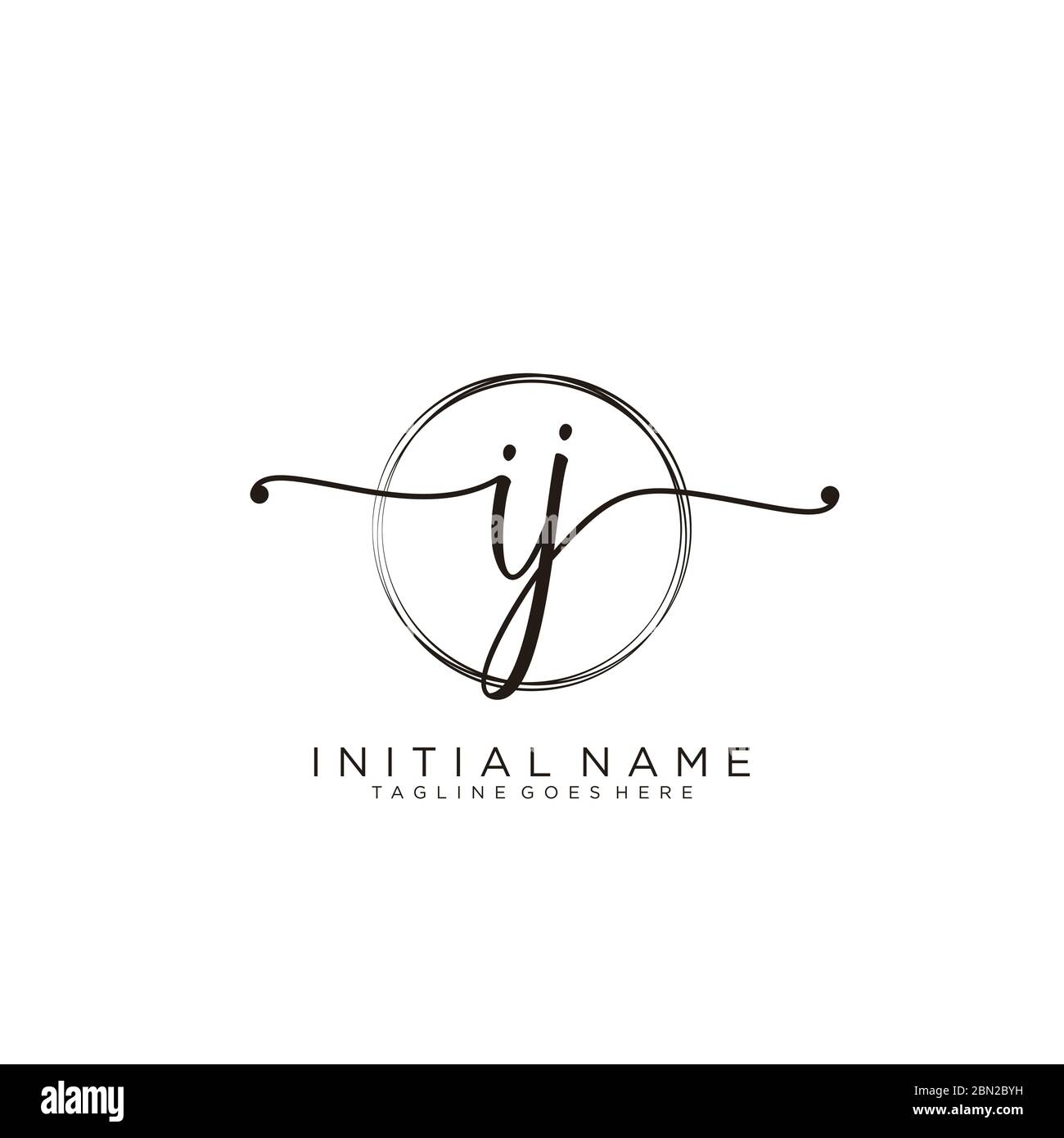 Ij initial hi-res stock photography and images - Alamy