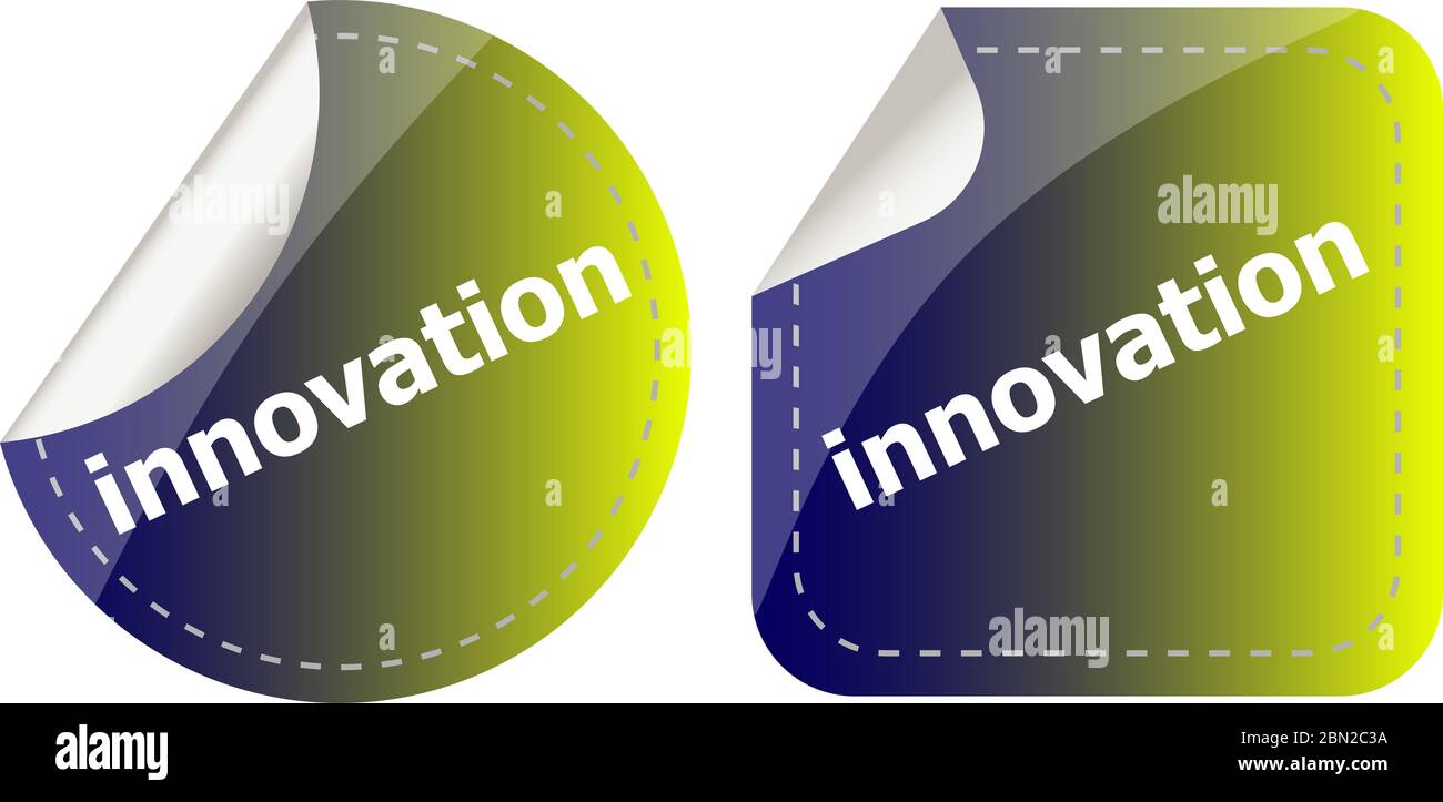 Innovation symbol collection hi-res stock photography and images - Alamy