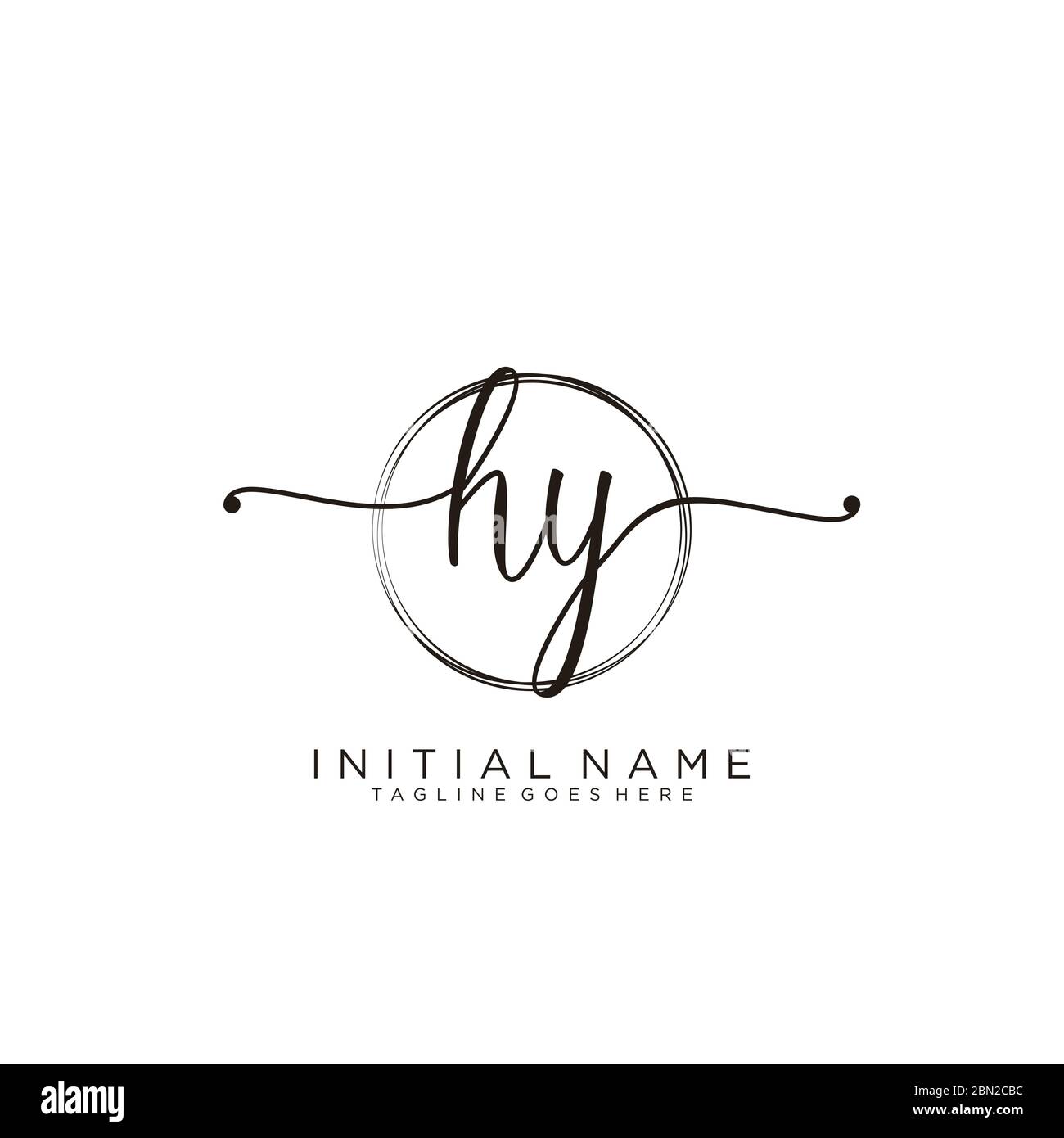 Hy logo vector vectors hi-res stock photography and images - Alamy
