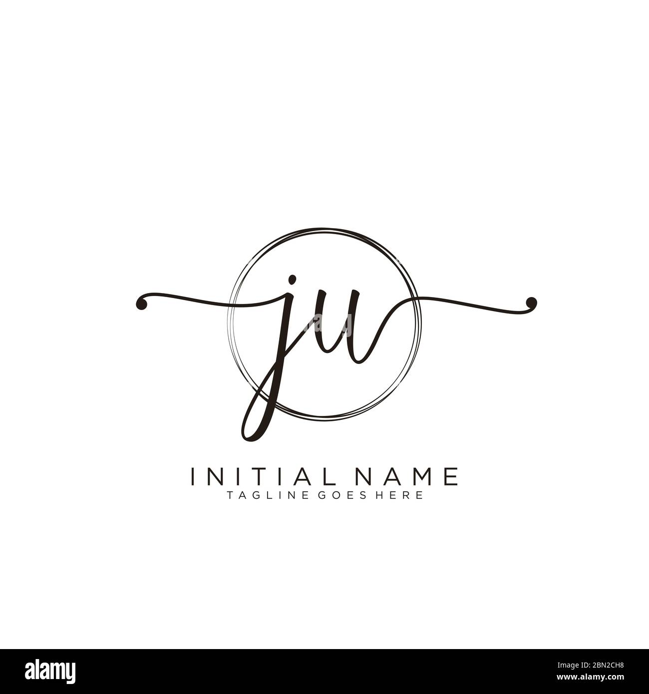 Ju logo vector vectors hi-res stock photography and images - Alamy