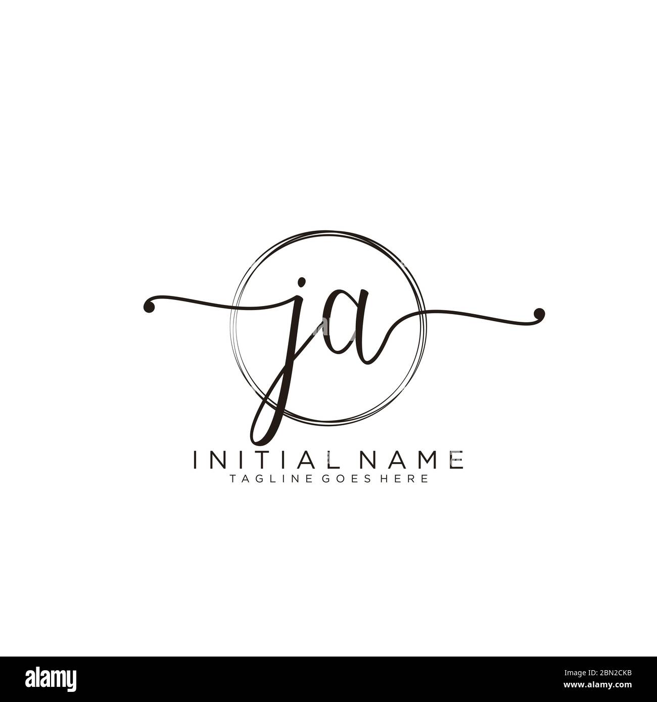 Ja logo vector vectors Cut Out Stock Images & Pictures - Alamy