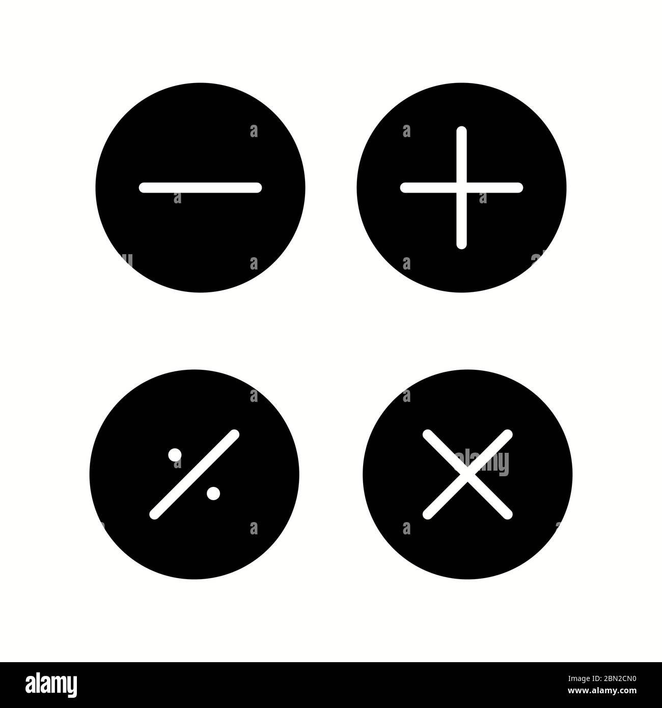 Math Symbols Black and White Stock Photos & Images - Alamy