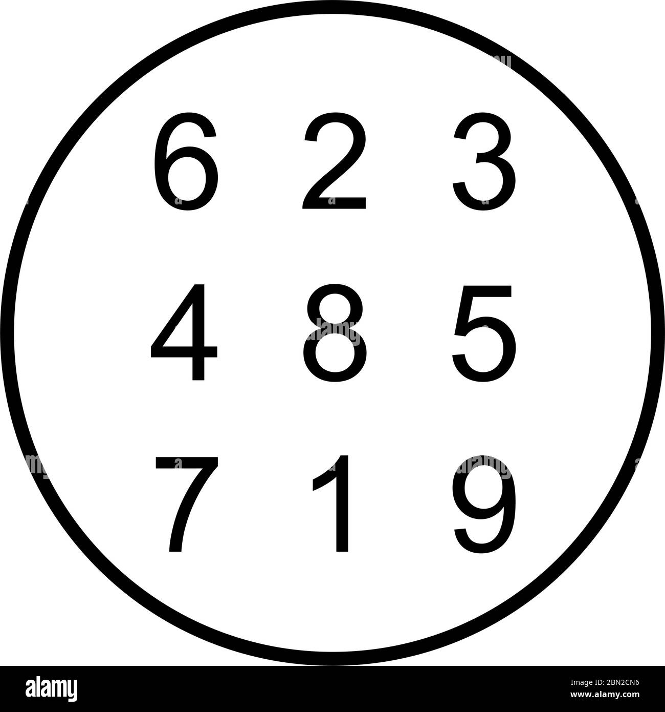 number theory Beautiful line black icon Stock Vector Image & Art - Alamy