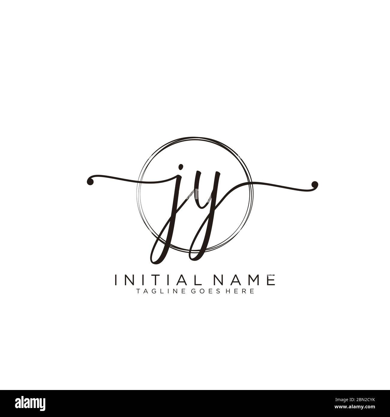 Jy letter logo Stock Vector Images - Alamy
