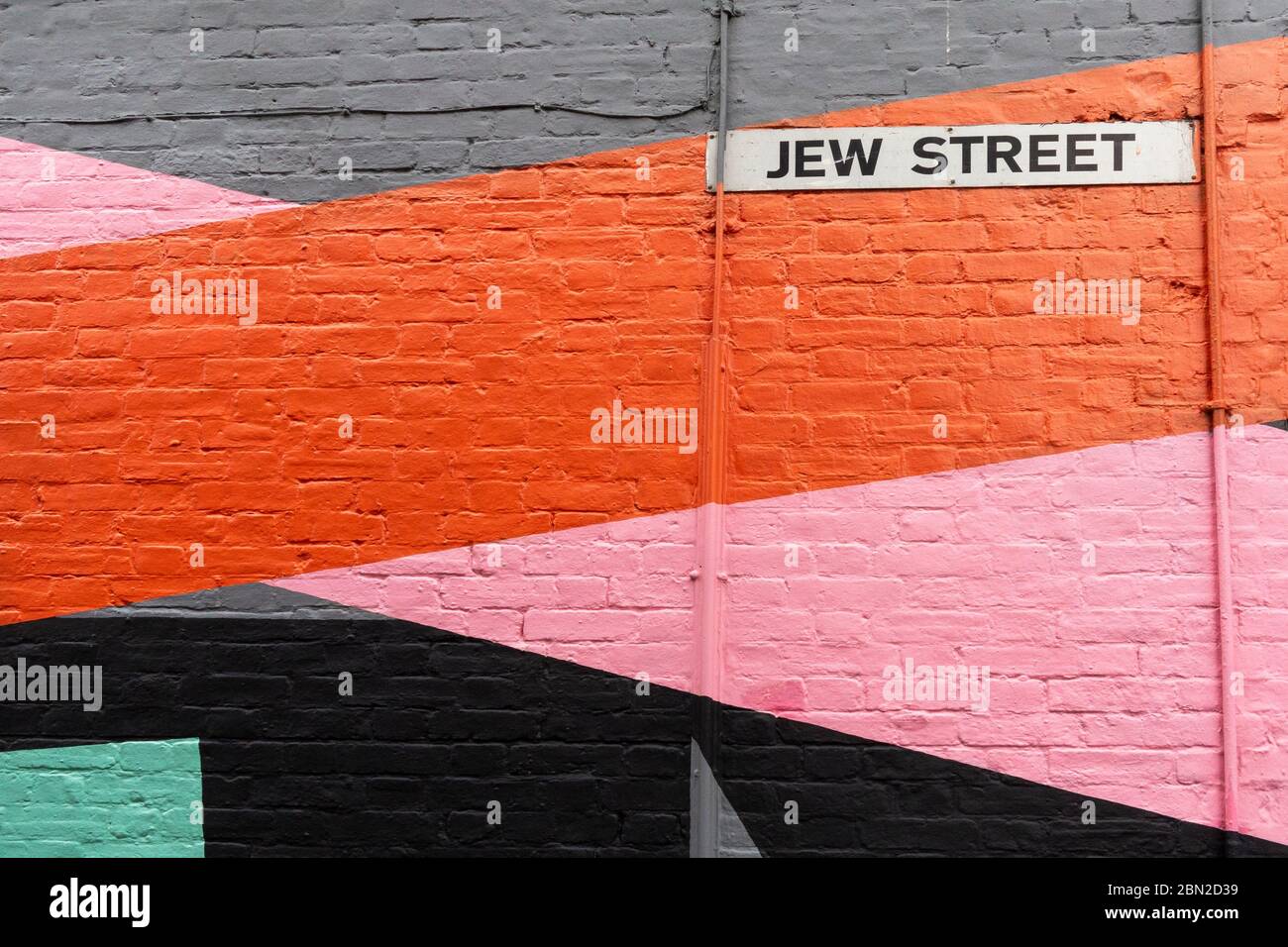 Jew street in Brighton Stock Photo - Alamy