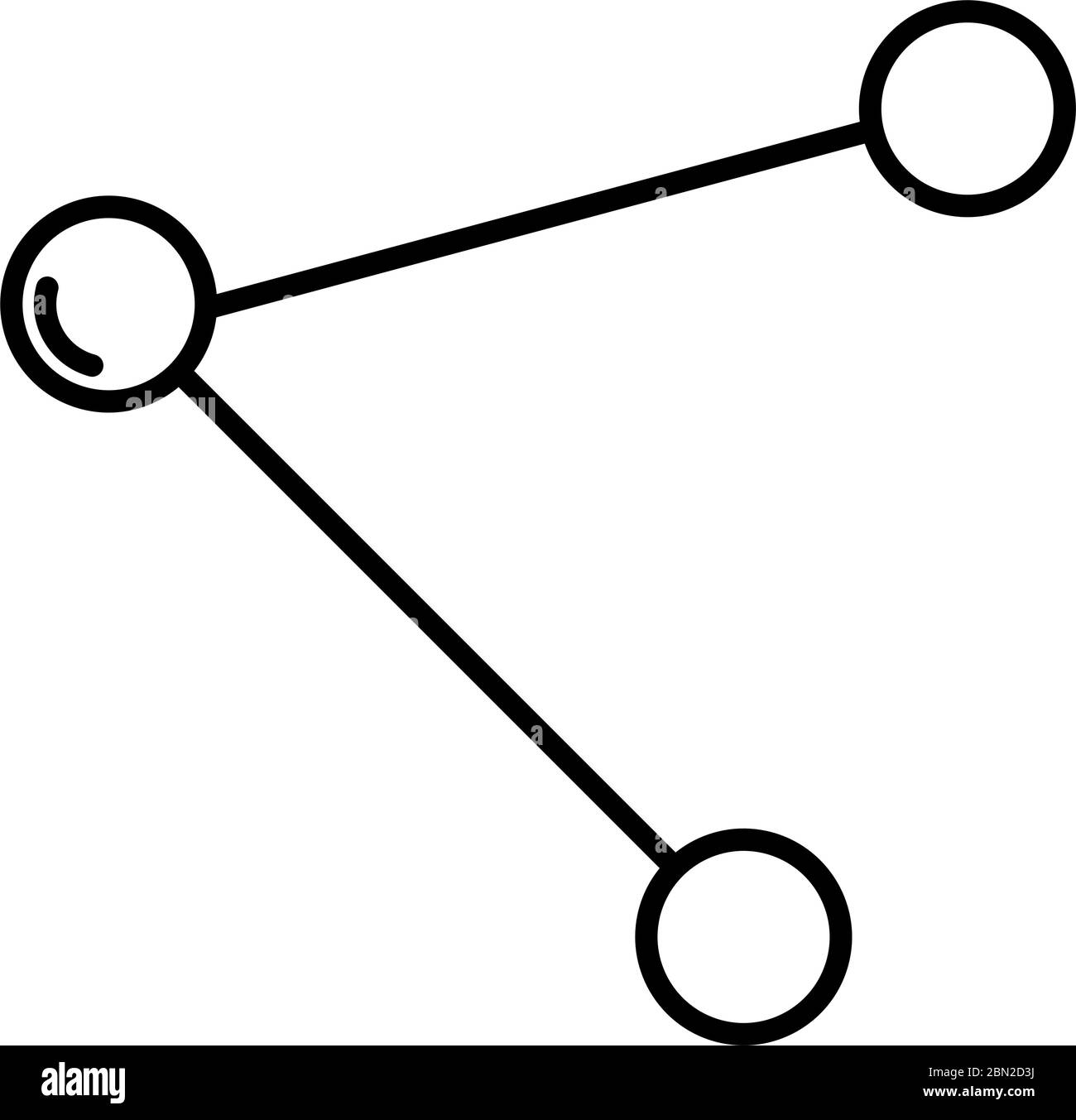 Sharing Line black icon Stock Vector Image & Art - Alamy