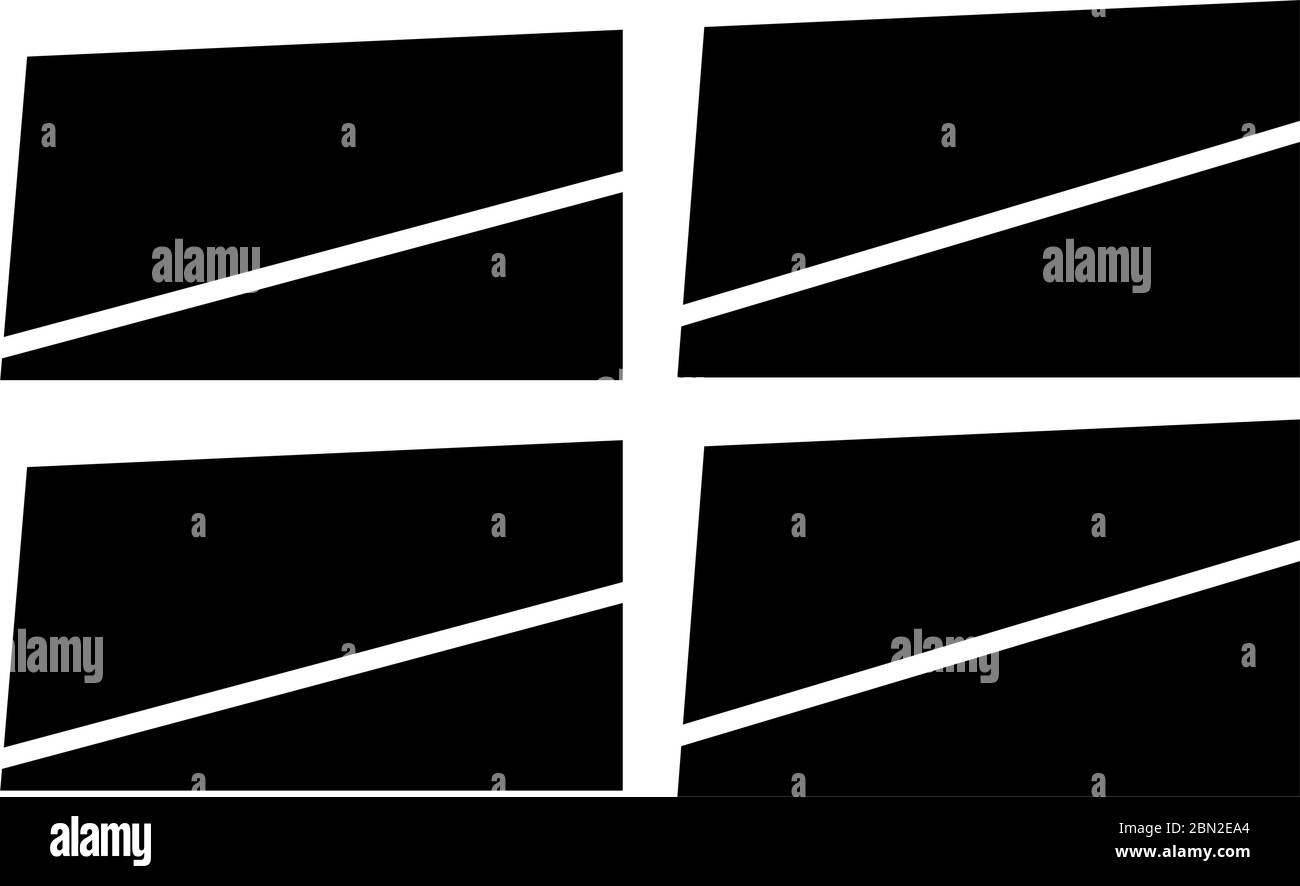 Iconic windows Stock Vector Images - Alamy