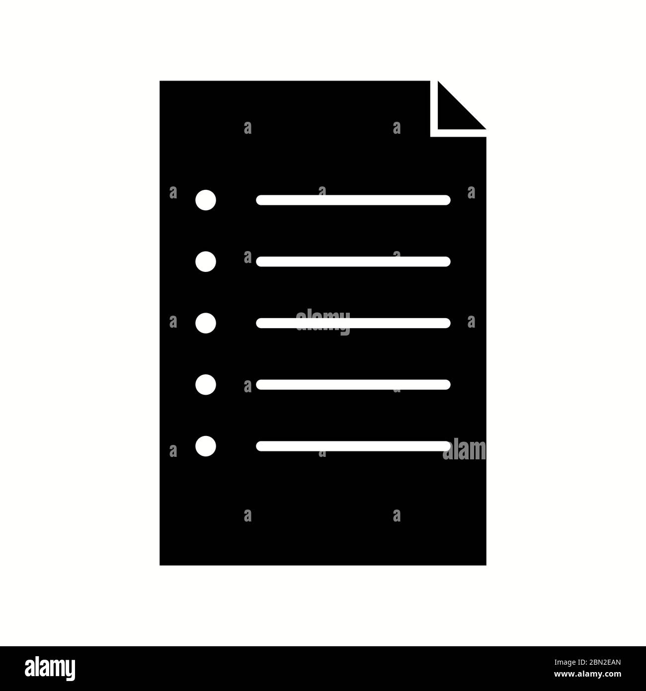 Beautiful notes glyph black icon Stock Vector Image & Art - Alamy