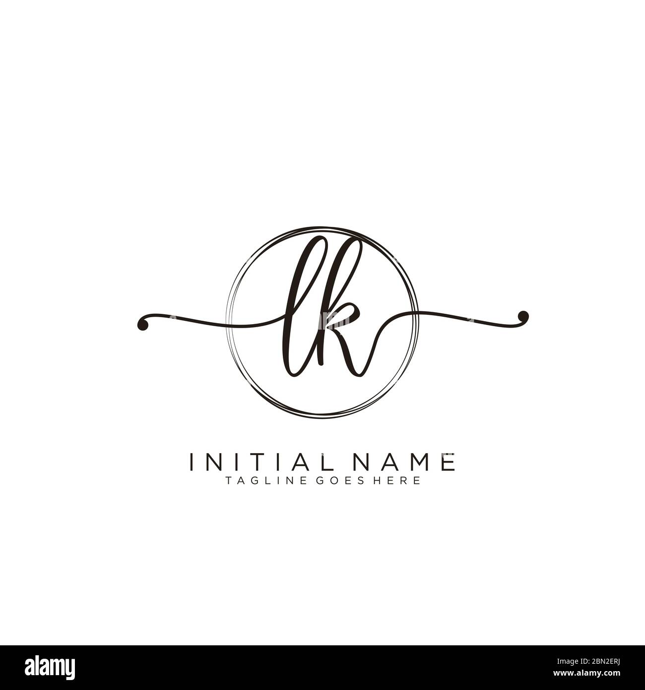 Letter Lk Logo High Resolution Stock Photography and Images - Alamy