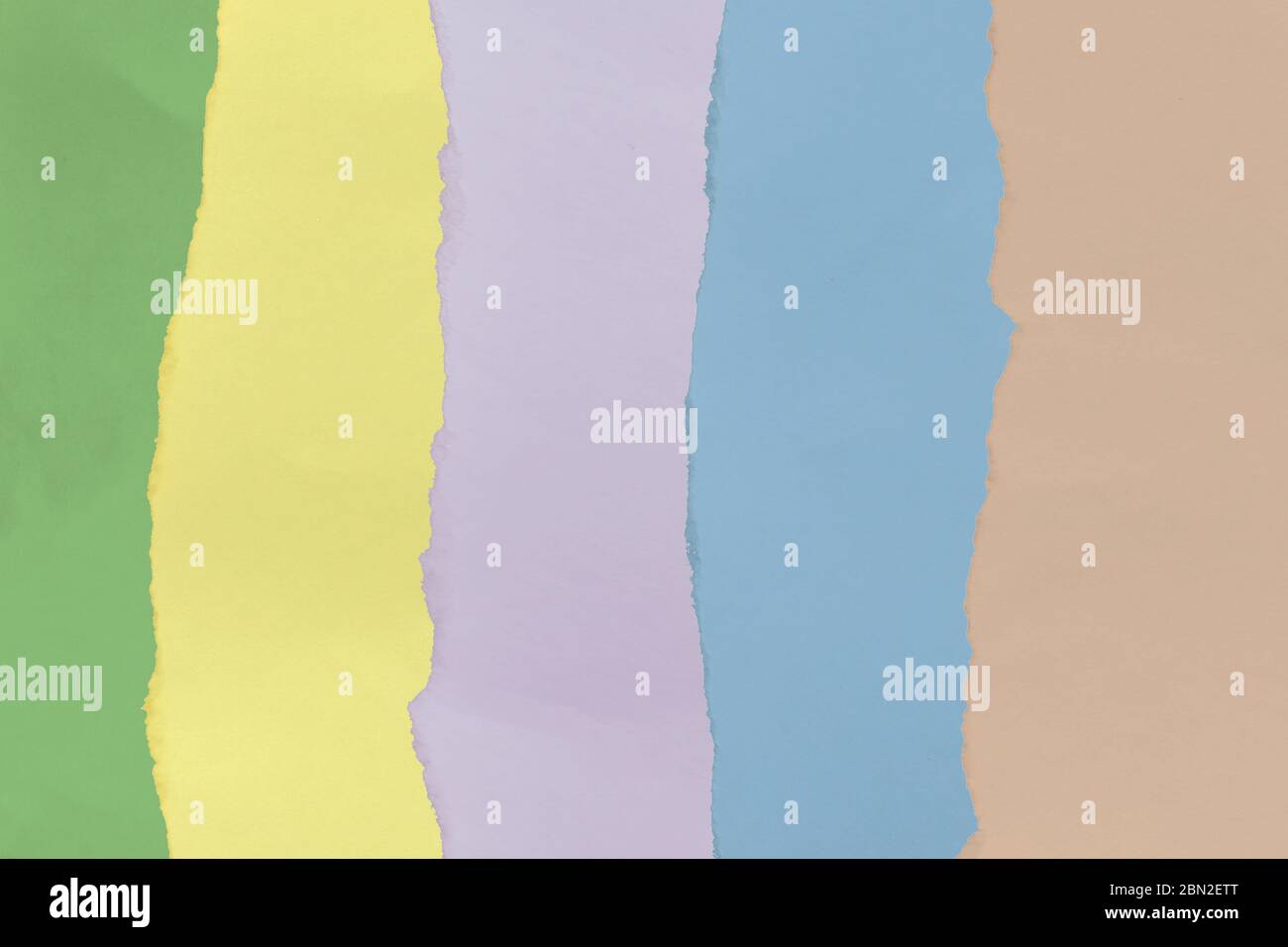 Rip colorful of soft green, yellow, purple and blue background ...