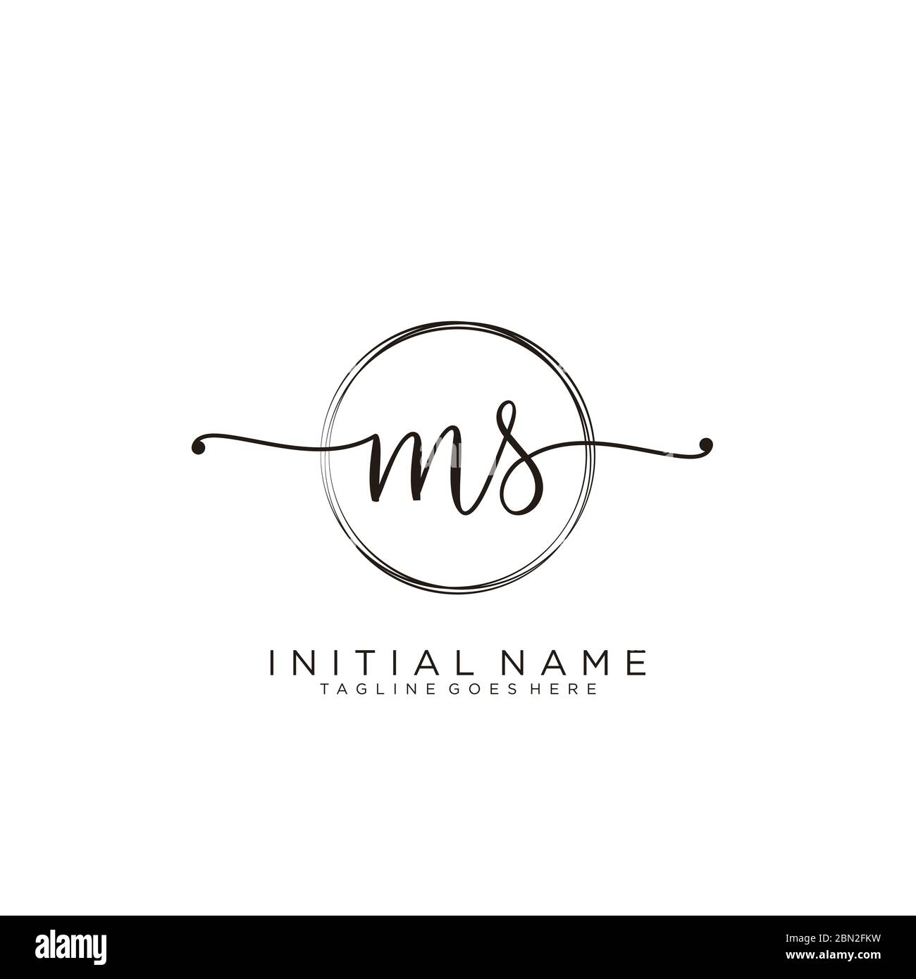 Ms initials hi-res stock photography and images - Alamy