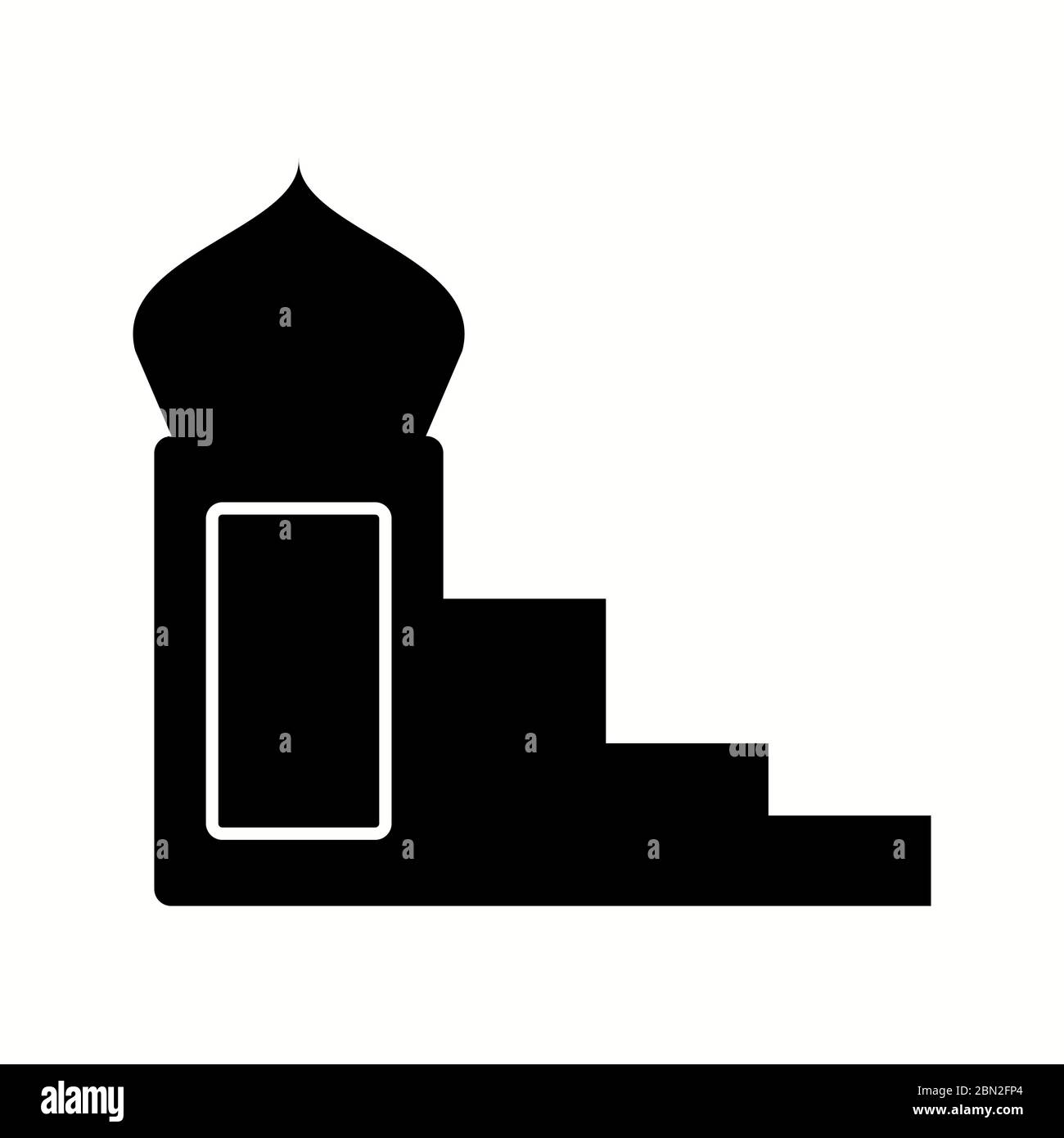 Mimbar masjid Stock Vector Images - Alamy