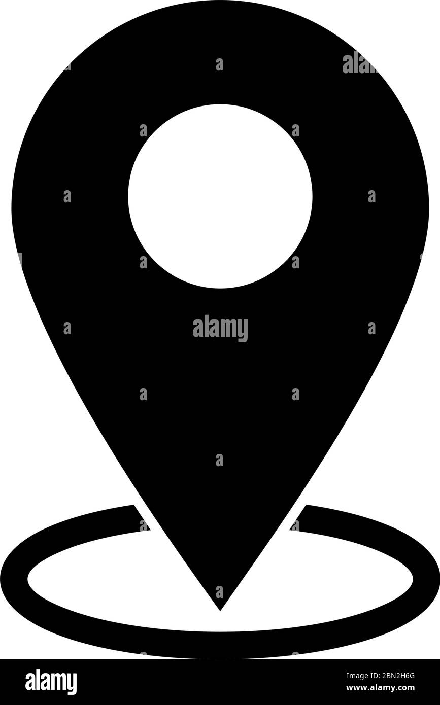 location Glyph black icon Stock Vector Image & Art - Alamy