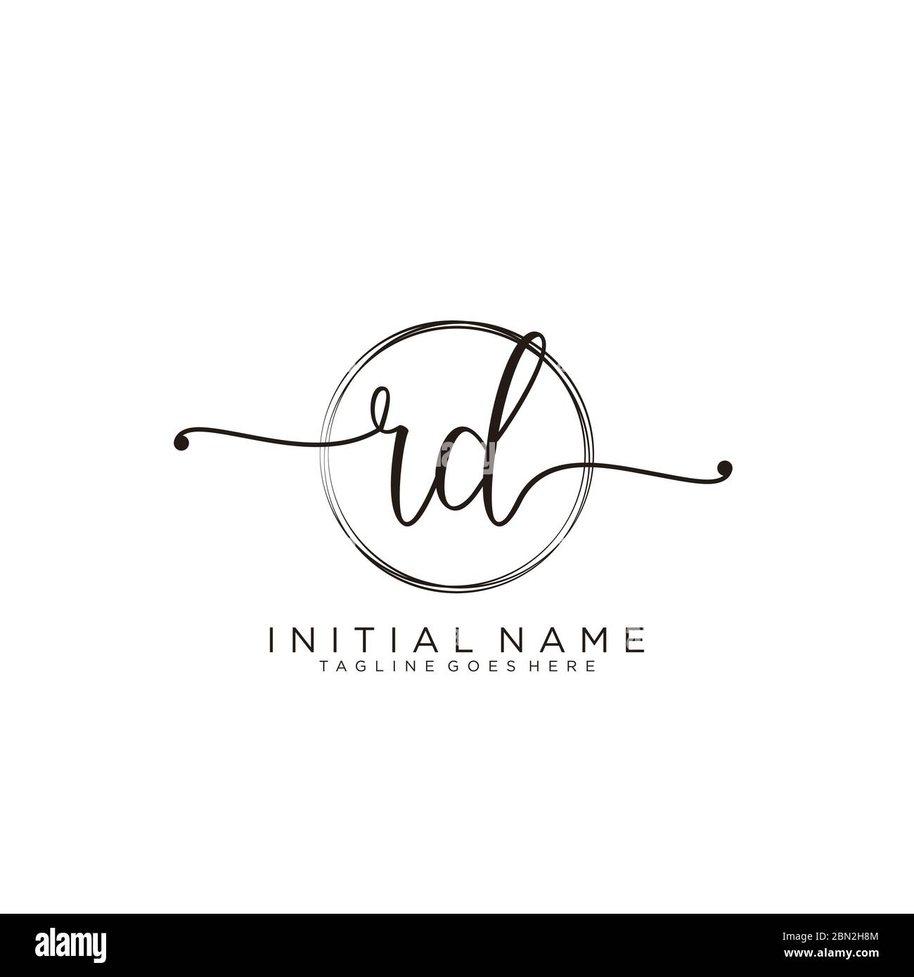 Rd signature hi-res stock photography and images - Alamy