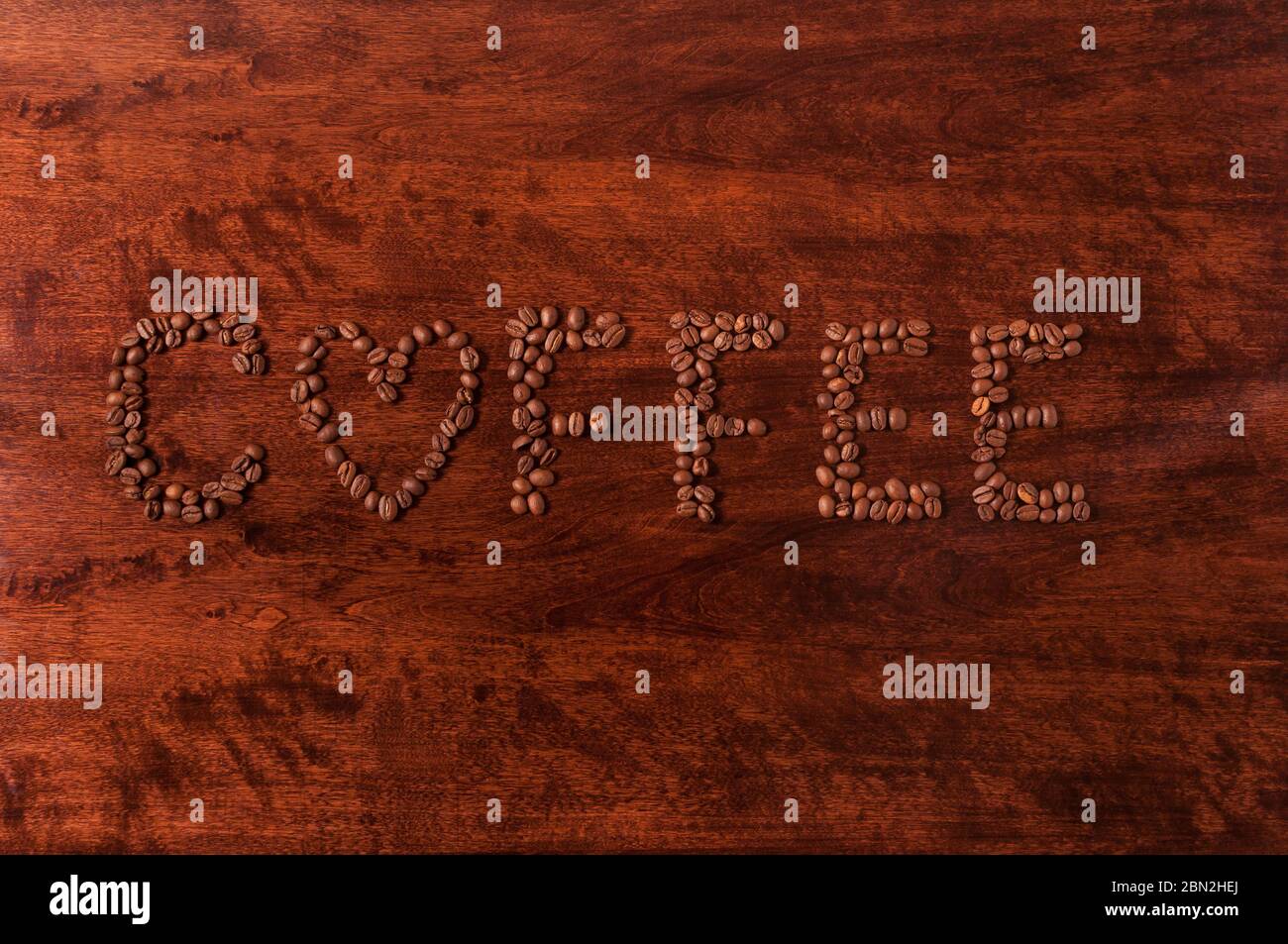 Coffee word hi-res stock photography and images - Alamy