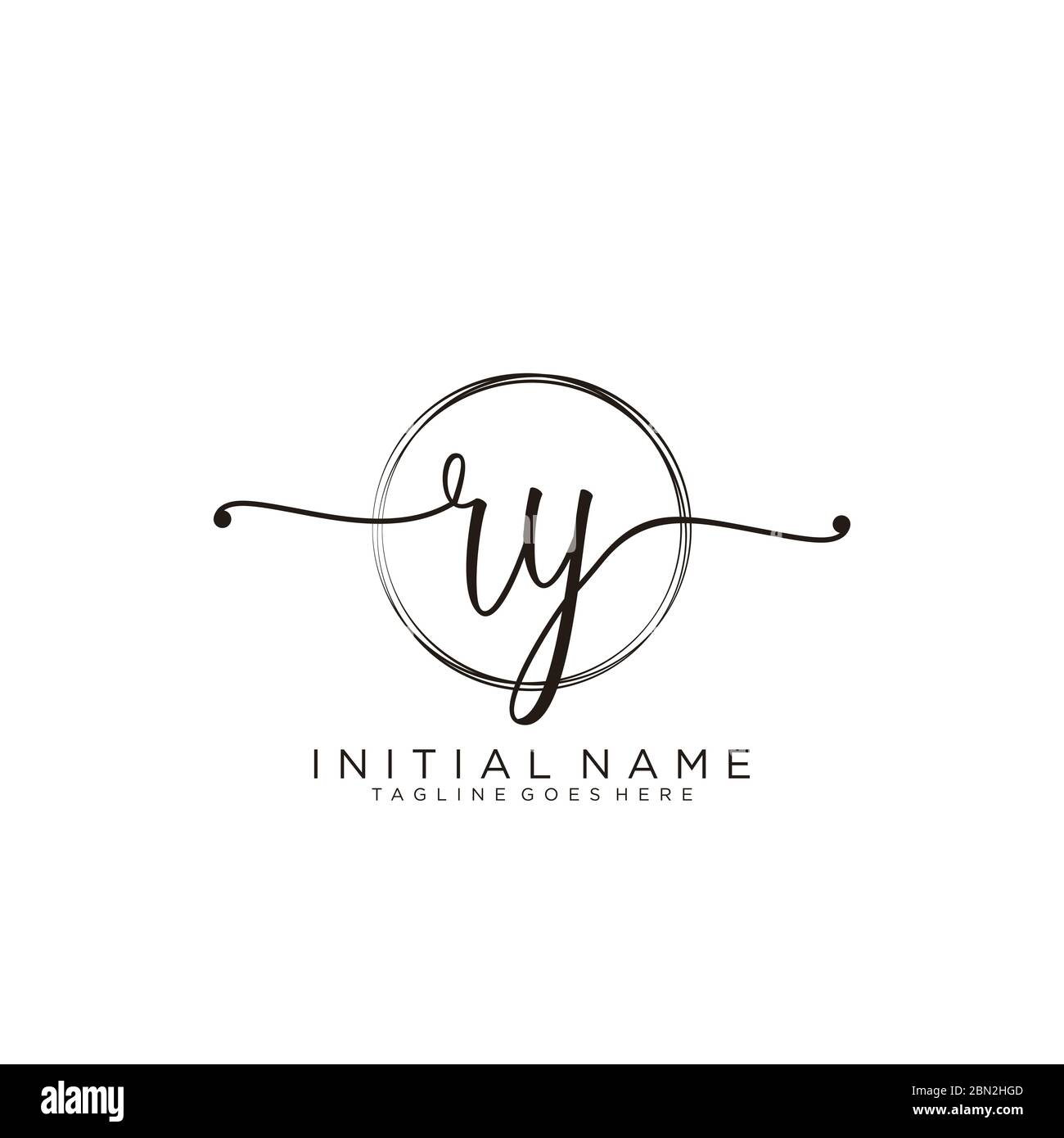 Letter ry vector vectors Stock Vector Images - Alamy