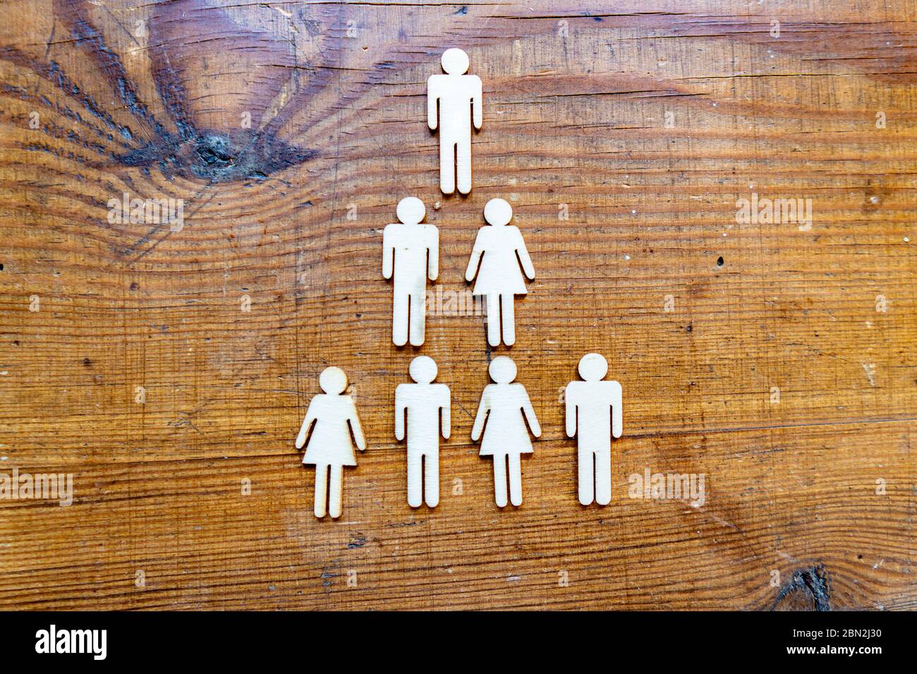 Human resources and corporate hierarchy concept - recruiter complete ...