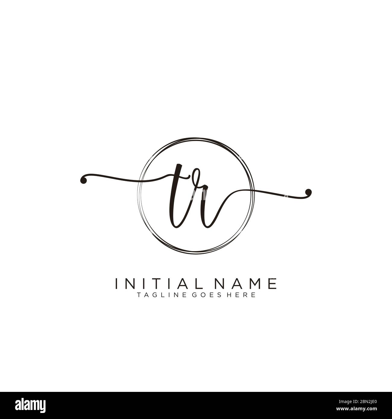Tr logo vector vectors Stock Vector Images - Alamy