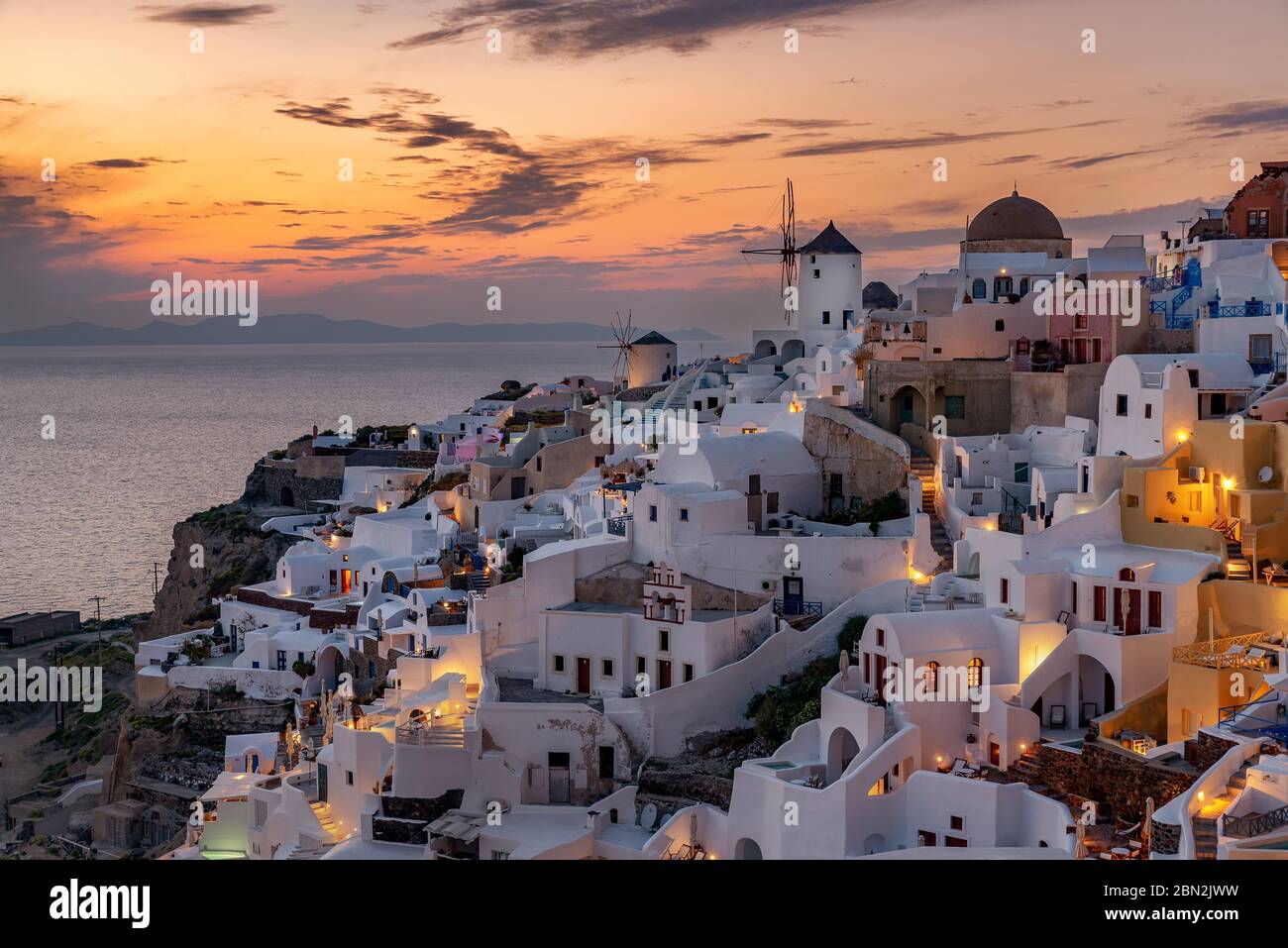 Santorini colours hi-res stock photography and images - Alamy