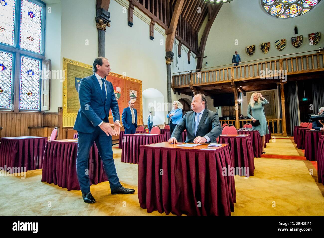 Den Haag, Netherlands. 12th May, 2020. DEN HAAG, 12-05-2020, First ...