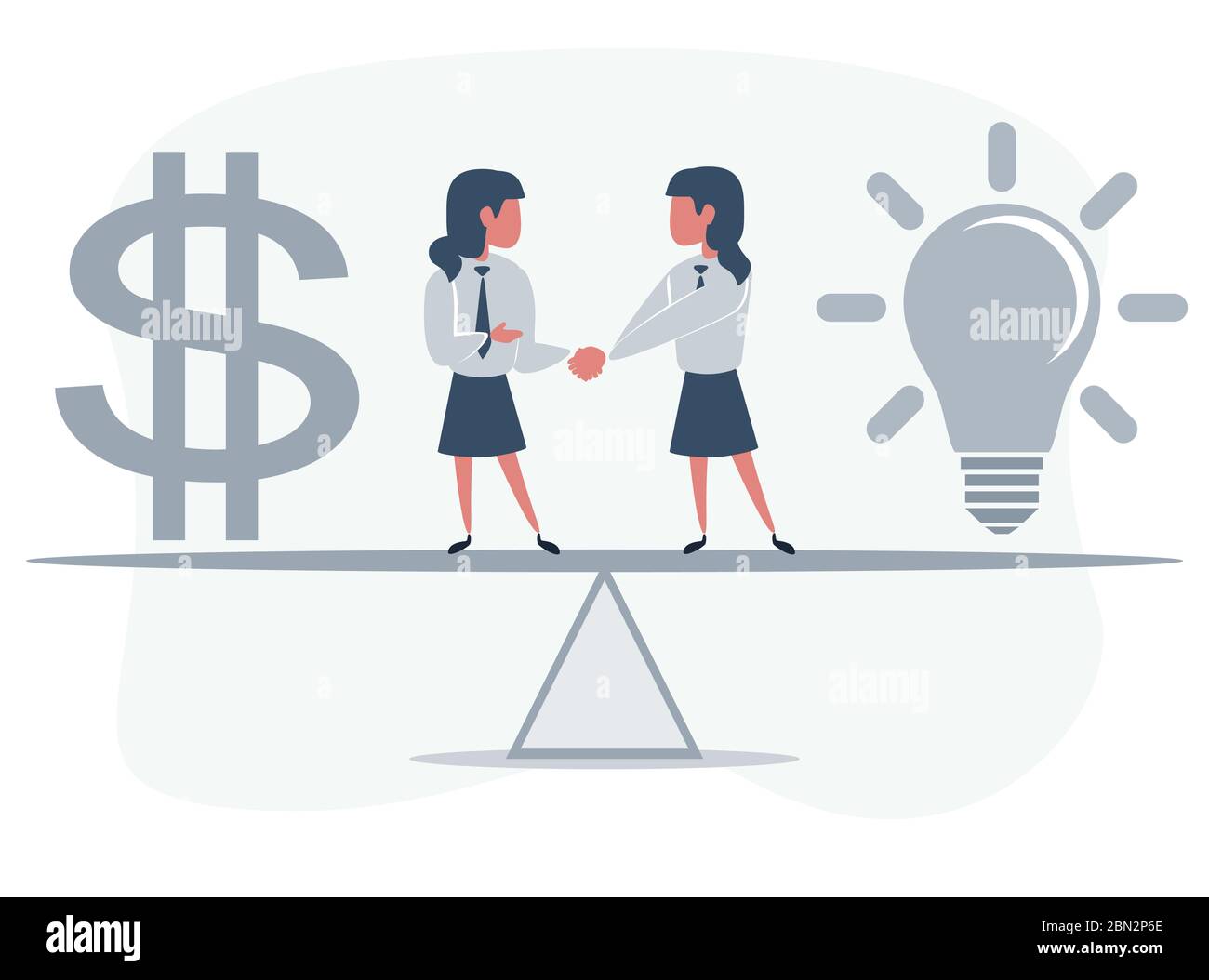 Business partners shaking hands as a symbol of unity. Business people ...