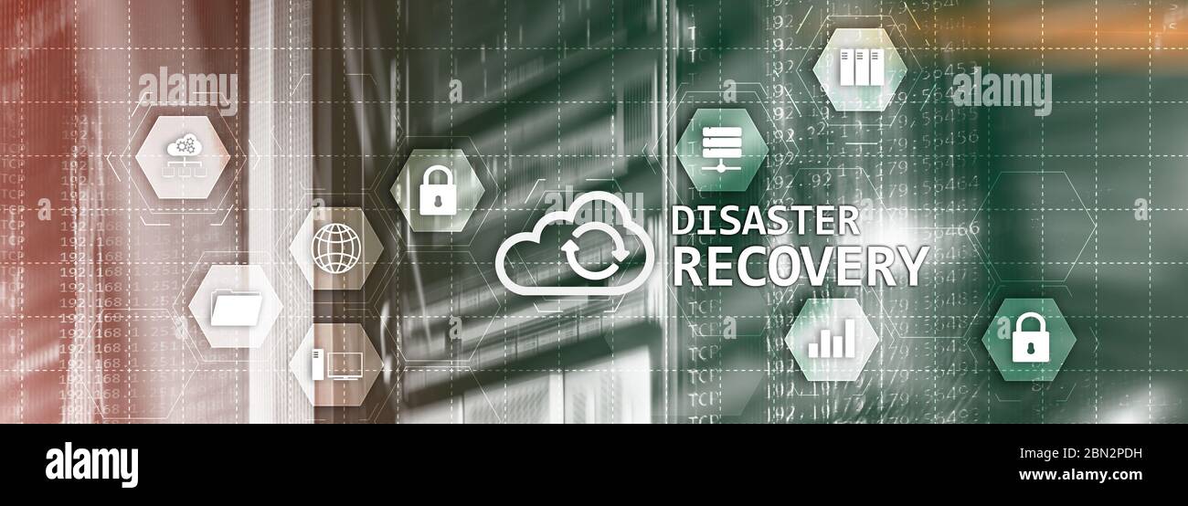 Disaster Recovery Plan for your corporation. Cyber Security concept ...