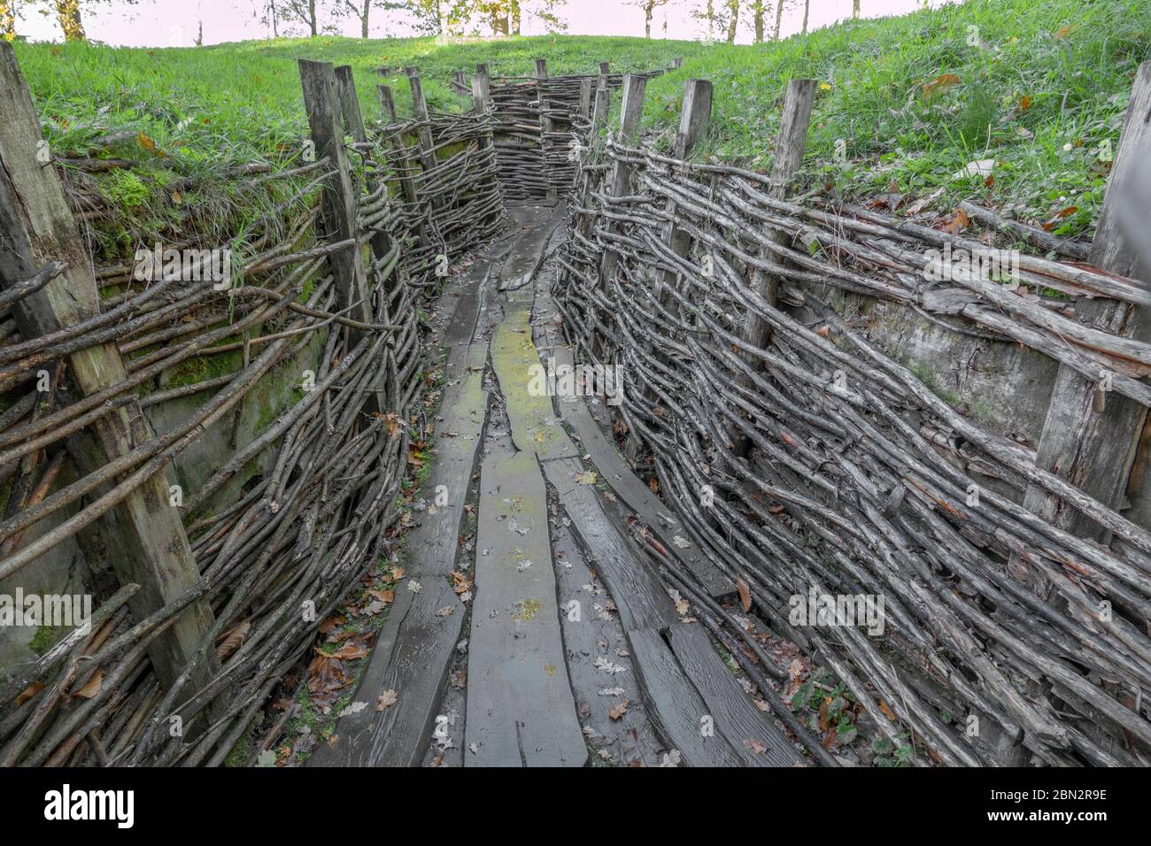 World war i trenches system hi-res stock photography and images - Alamy