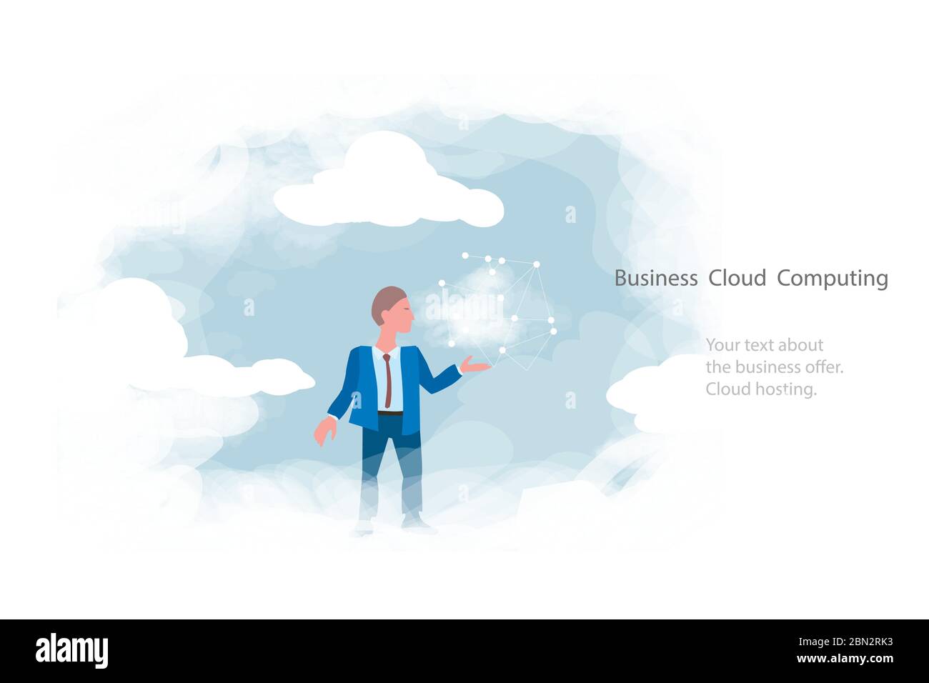 Connection in sky Cut Out Stock Images & Pictures - Alamy