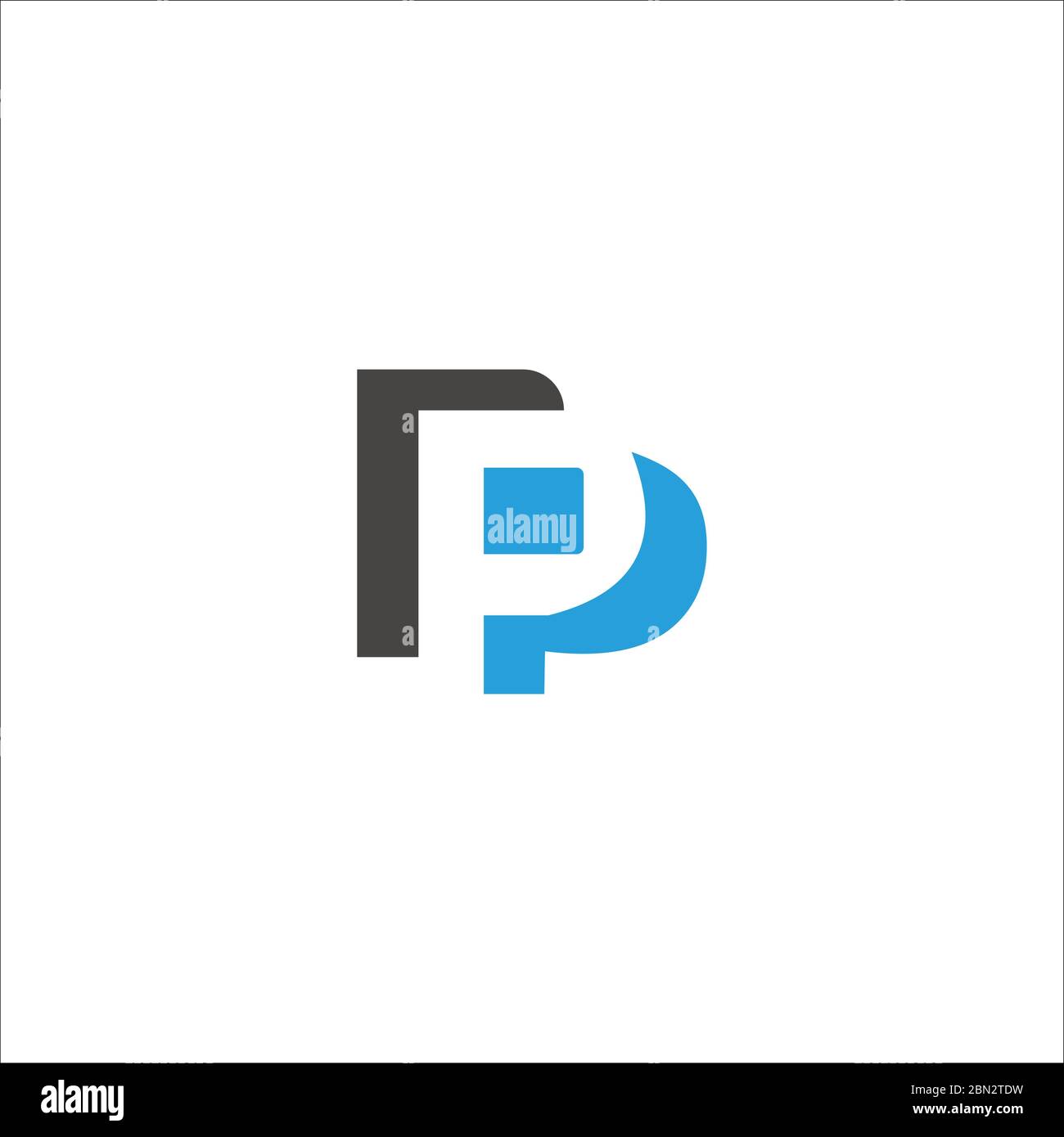 Initial letter pp logo or p logo vector design template Stock Vector ...